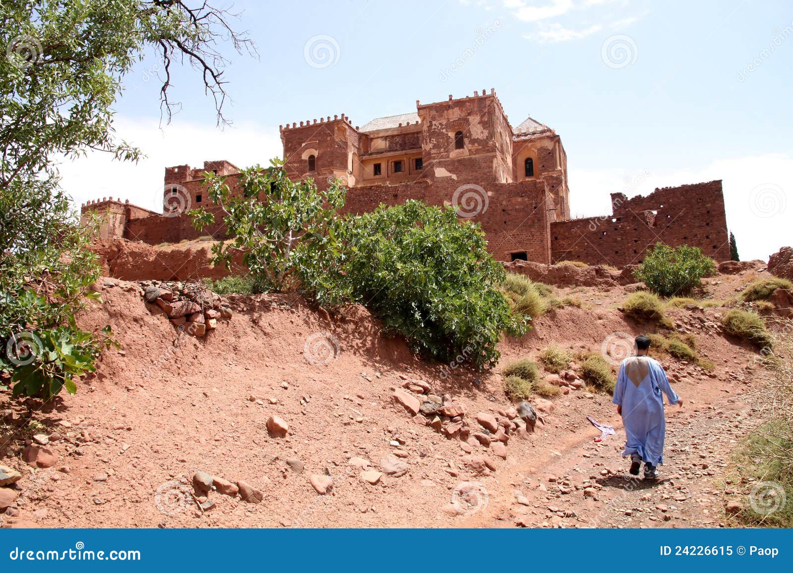 Telouet kasbah editorial image. Image of fortification - 24226615
