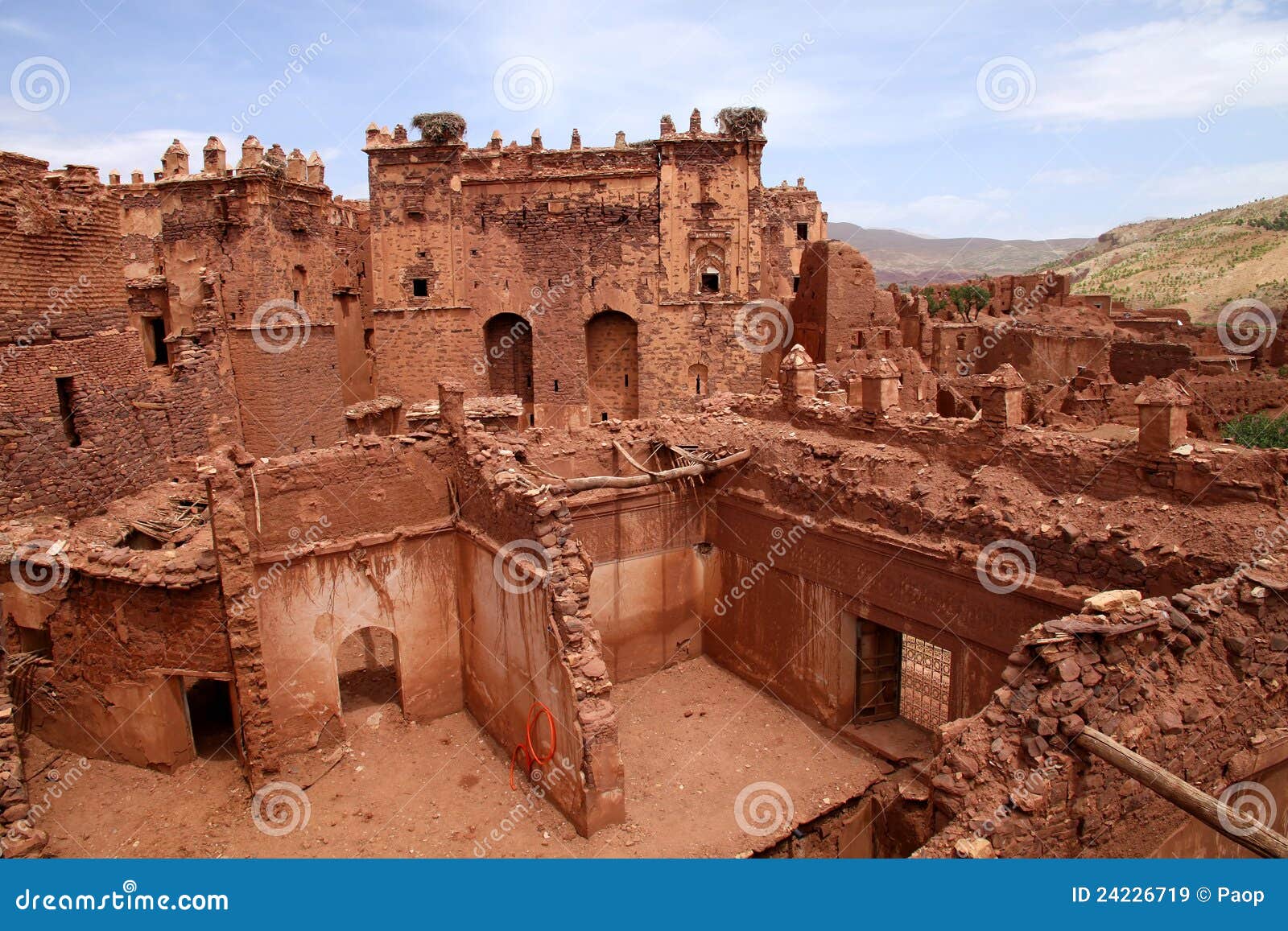 Telouet kasbah stock image. Image of arab, awesome, castle - 24226719
