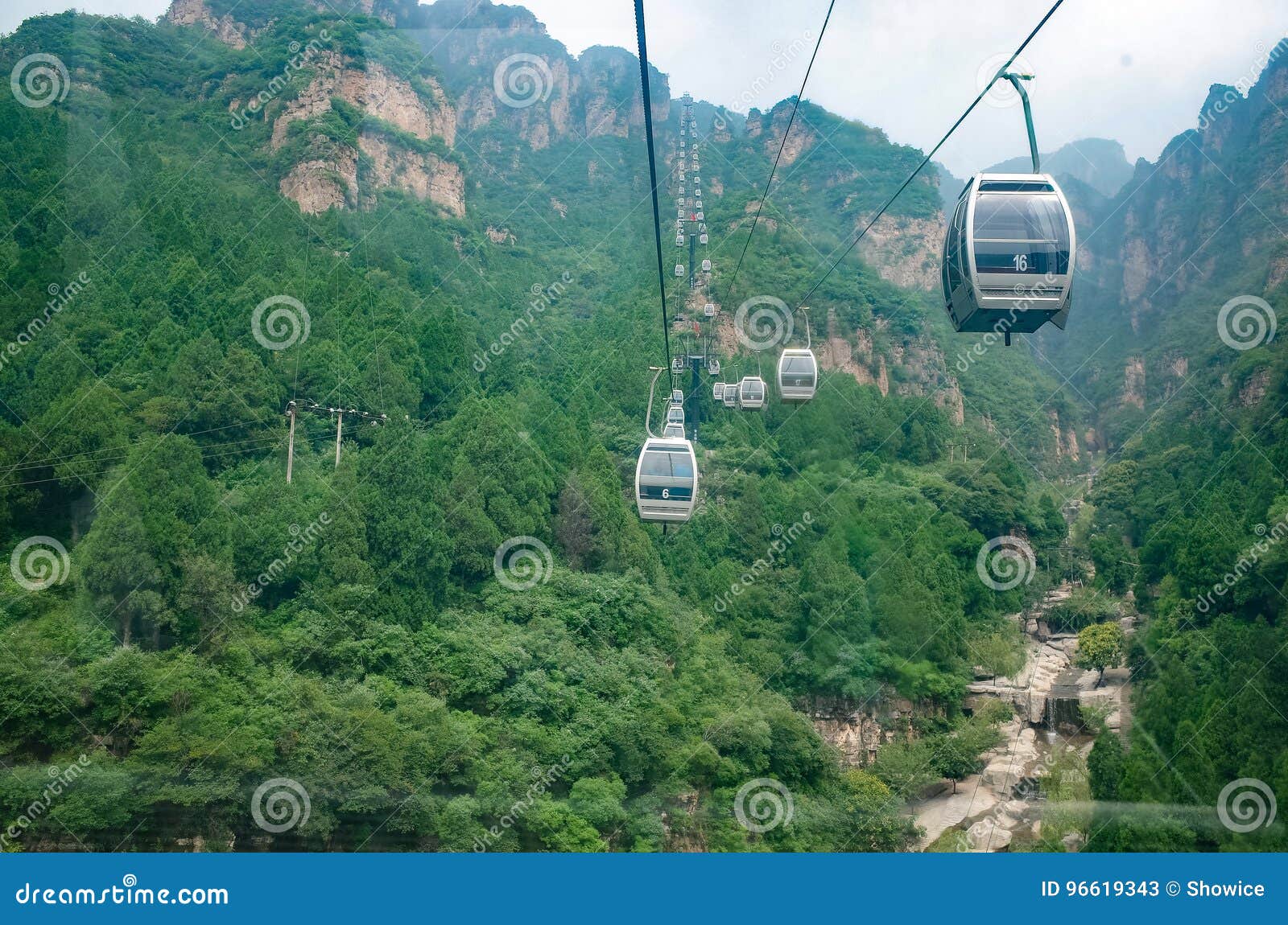 Telpher editorial stock photo. Image of railway, orbit - 96619343