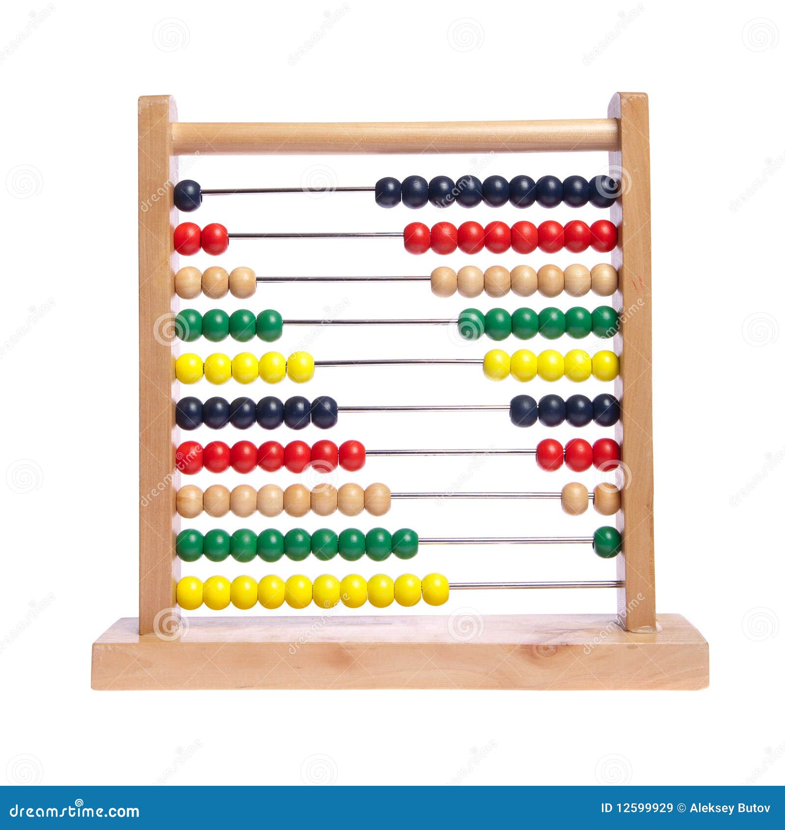 Telraam stock afbeelding. Image of hout, telraam, apparatuur - 12599929