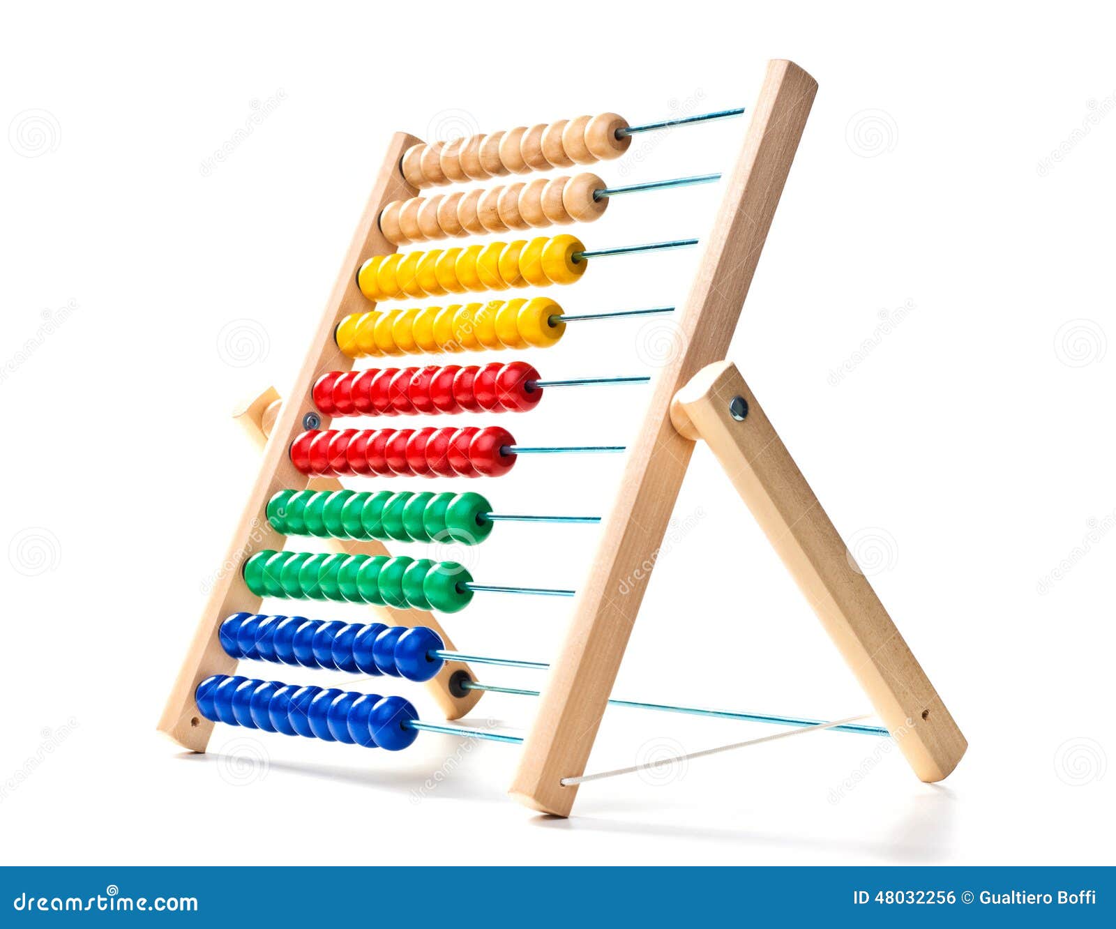 Telraam stock foto. Image of kleurrijk, rekenkunde, tellen - 48032256