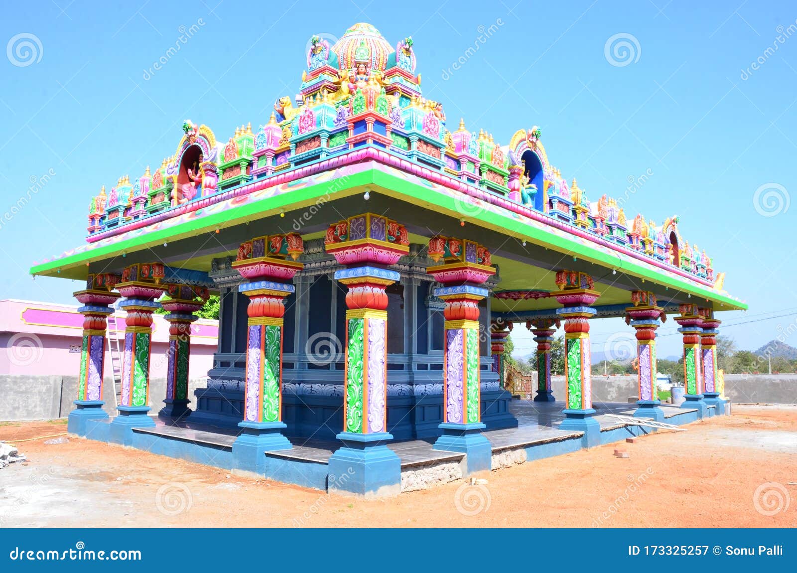 Telugu Mudiraj Caste Peddamma Temple Editorial Photography - Image of ...