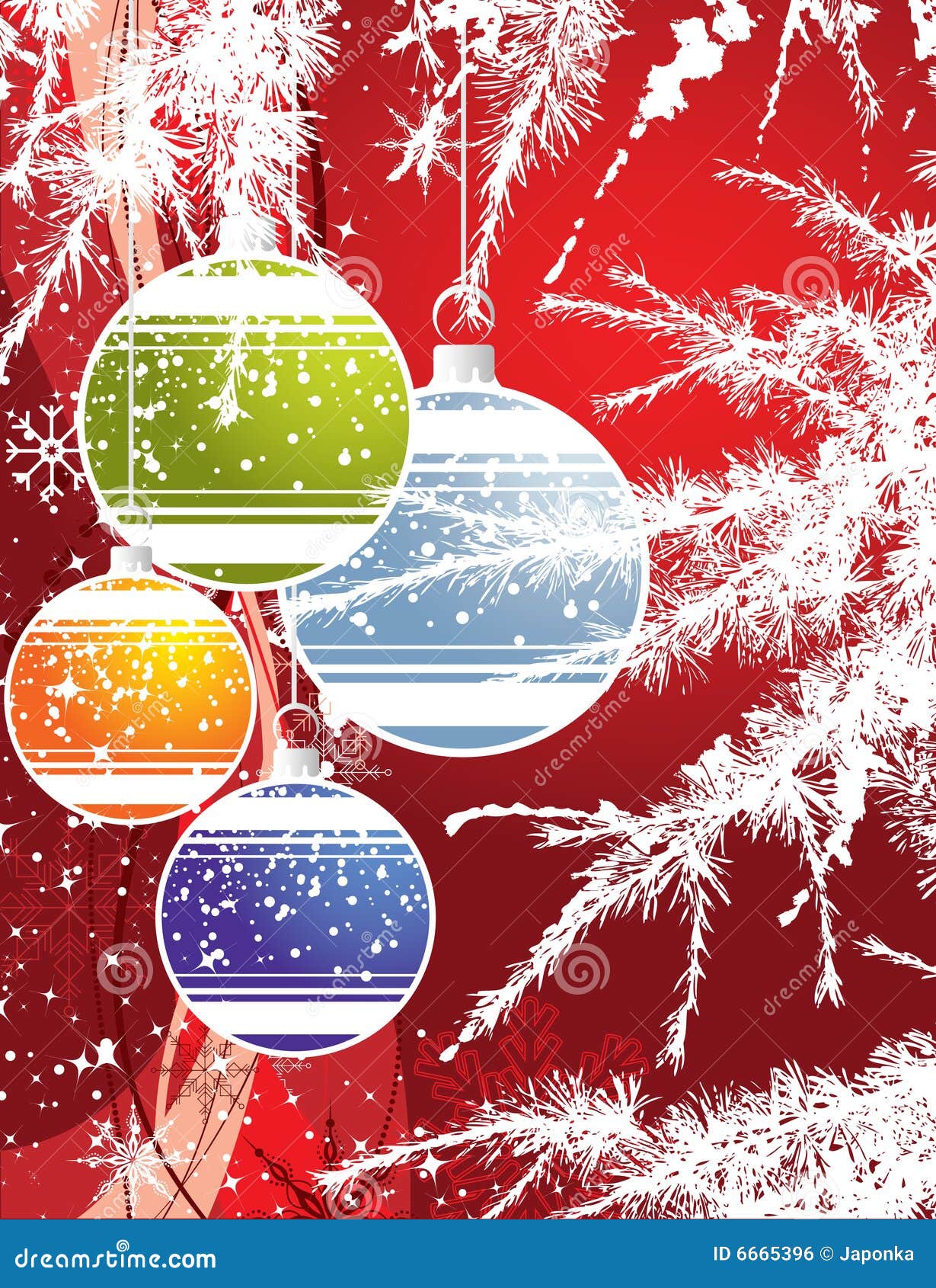 Tema di natale. illustrazione vettoriale. Illustrazione di sfondo - 6665396