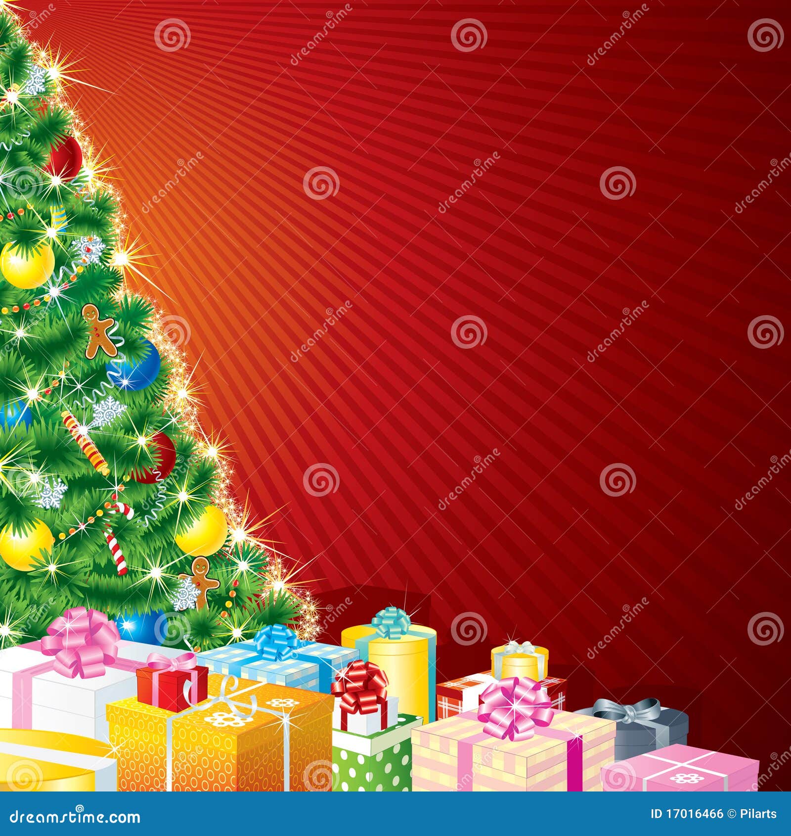 Tema do Natal ilustração do vetor. Ilustração de alegre - 17016466