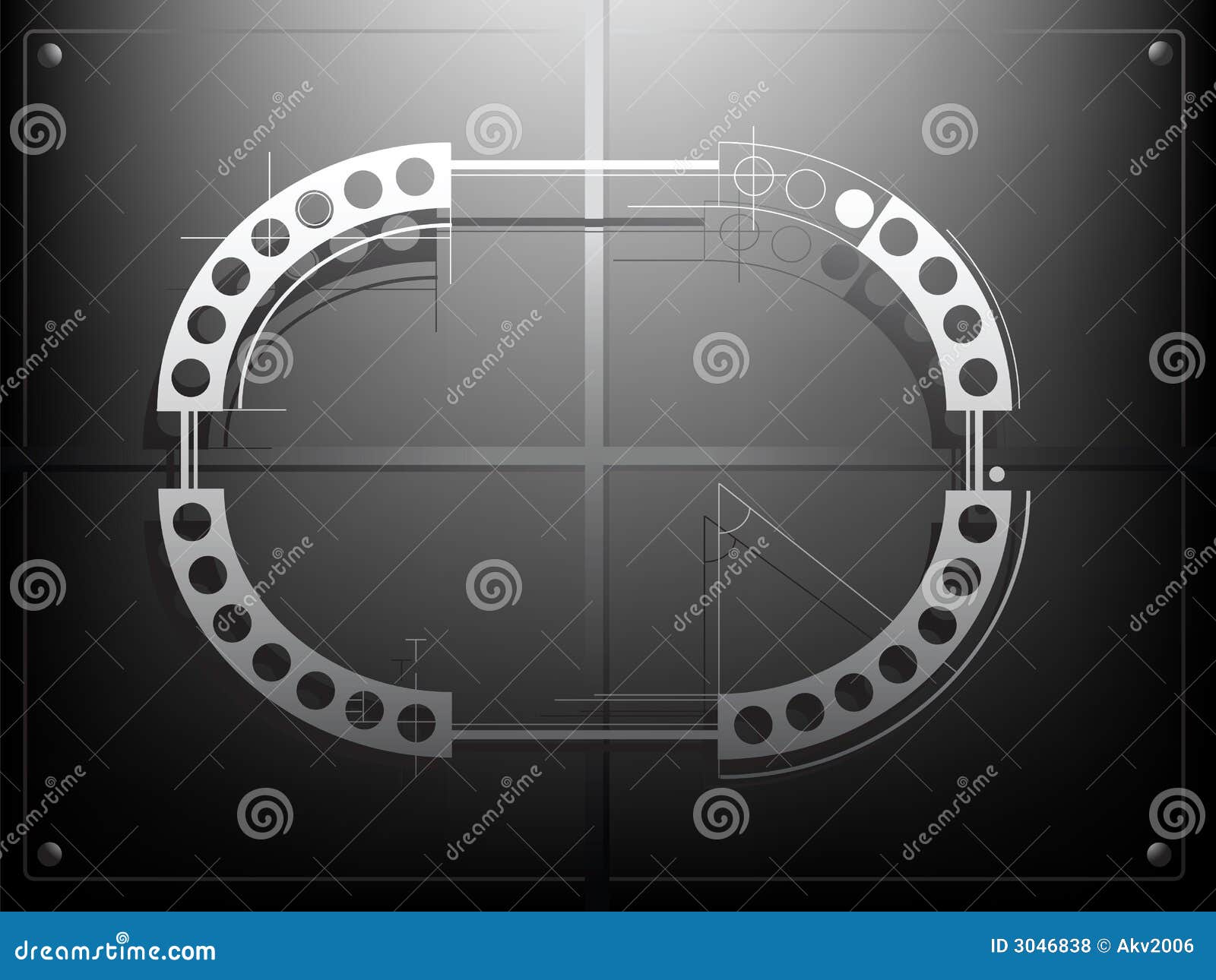 Tema industrial ilustración del vector. Ilustración de panel - 3046838