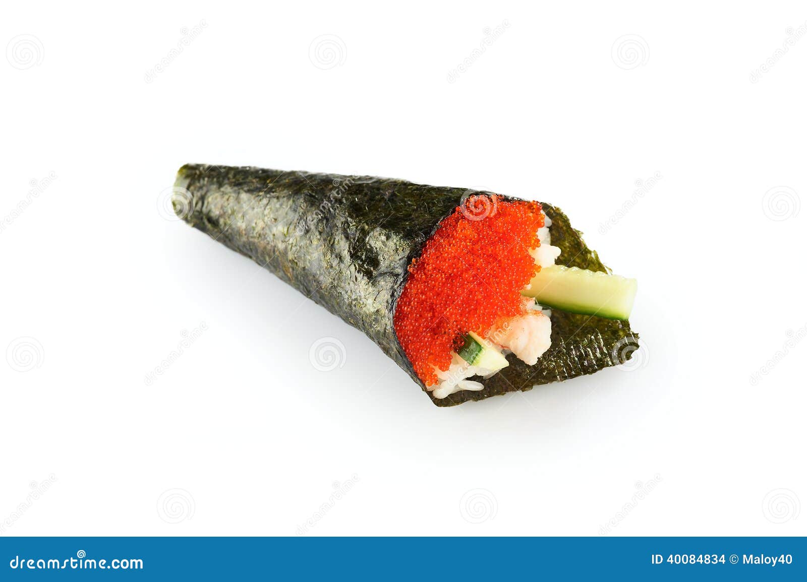 Temaki foto de stock. Imagem de algas, rolo, sushi, marisco - 40084834