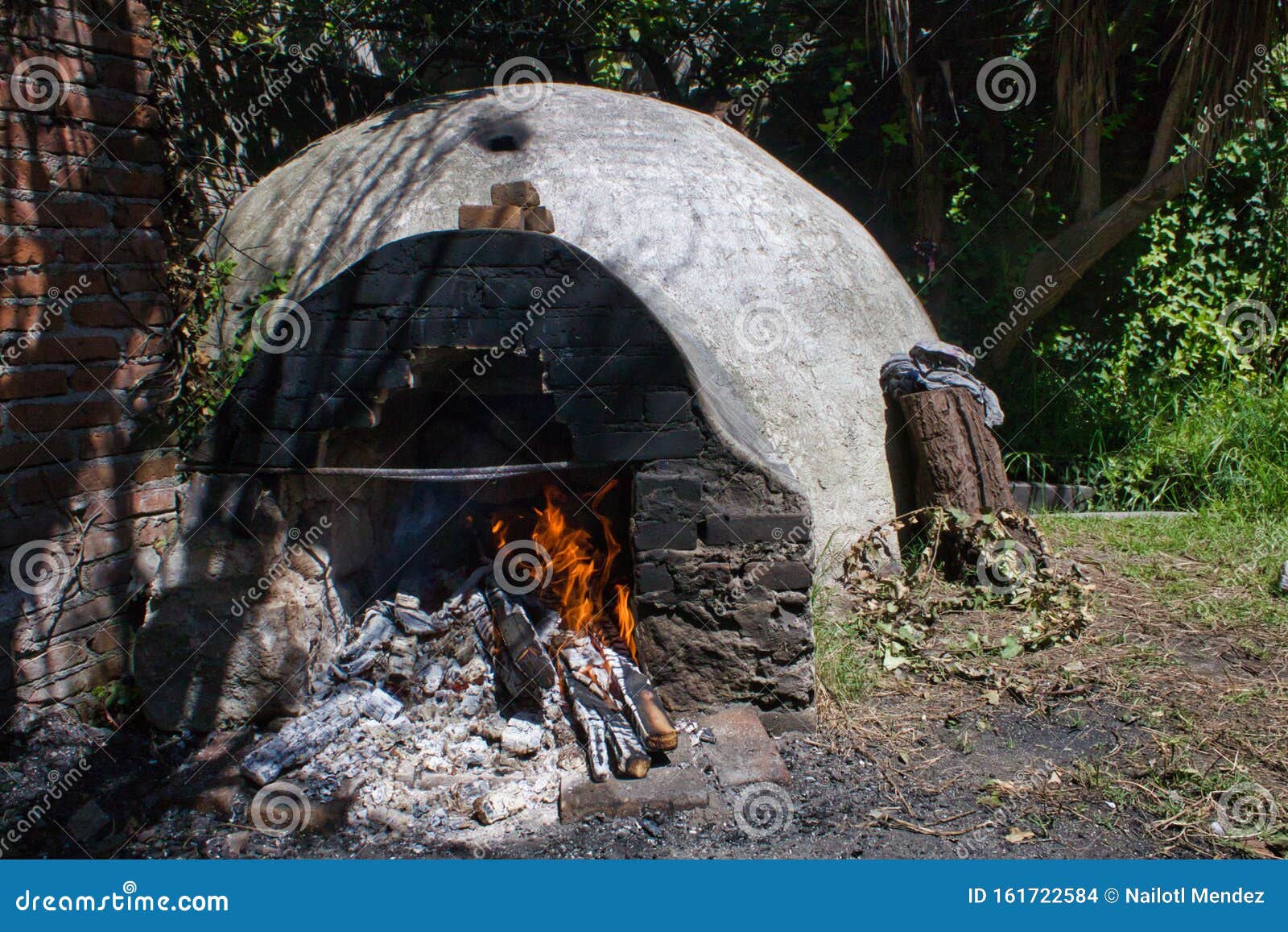 Temazcal, Pre-Hispanic Ritual in Mexico Stock Photo - Image of ...