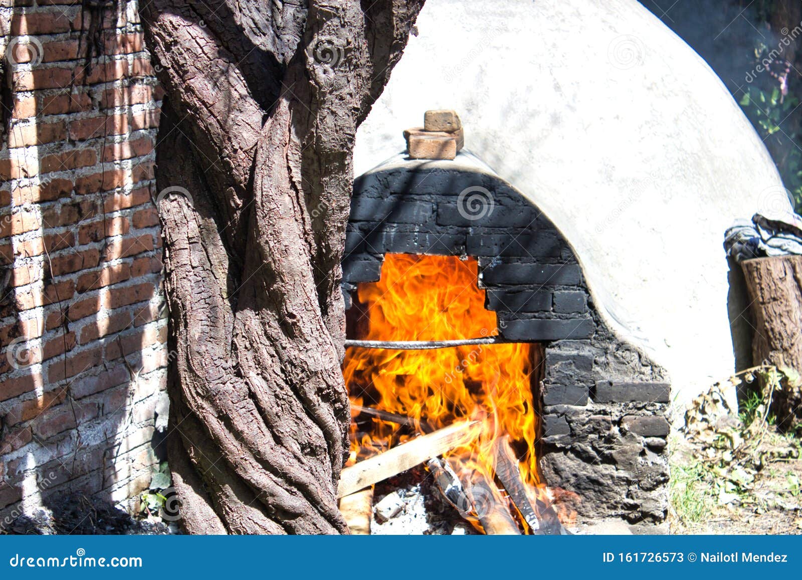 Temazcal, Pre-Hispanic Ritual in Mexico Stock Image - Image of brick ...
