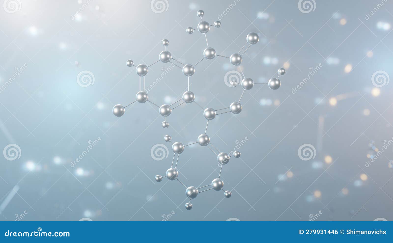 Temazepam Molecular Structure, 3d Model Molecule, Benzodiazepine ...