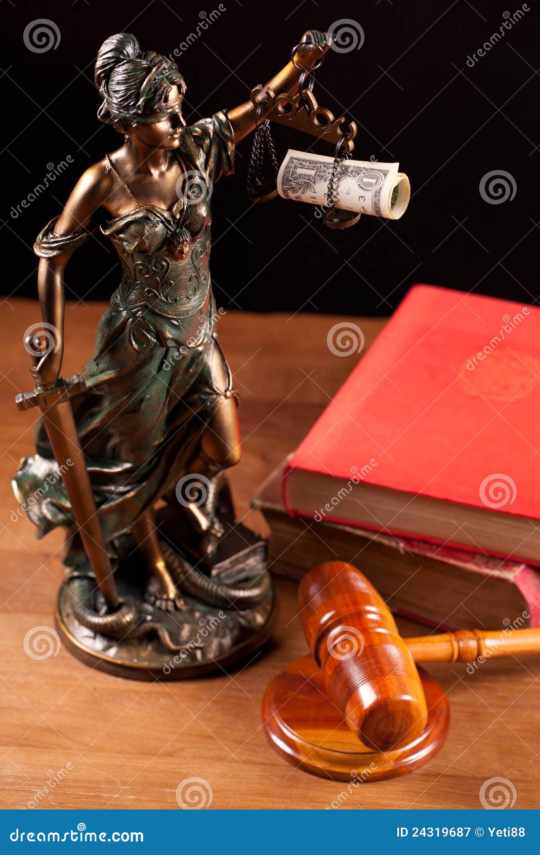 Temida,Judge Gavel and Books Stock Image - Image of adjournment ...