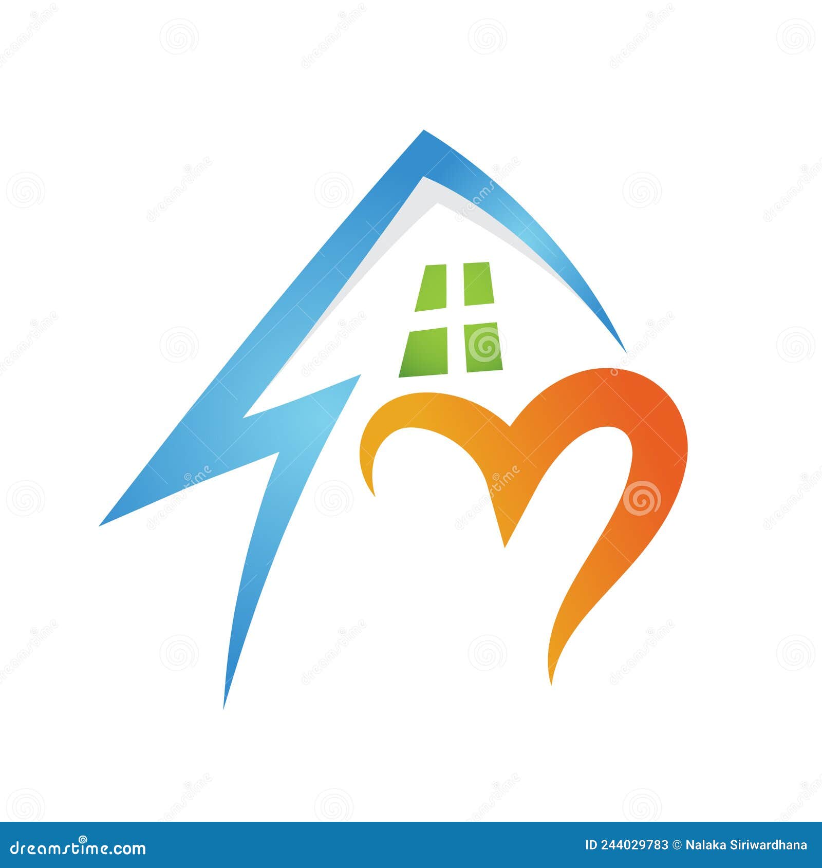 Protect my home logo icon. stock vector. Illustration of protect ...