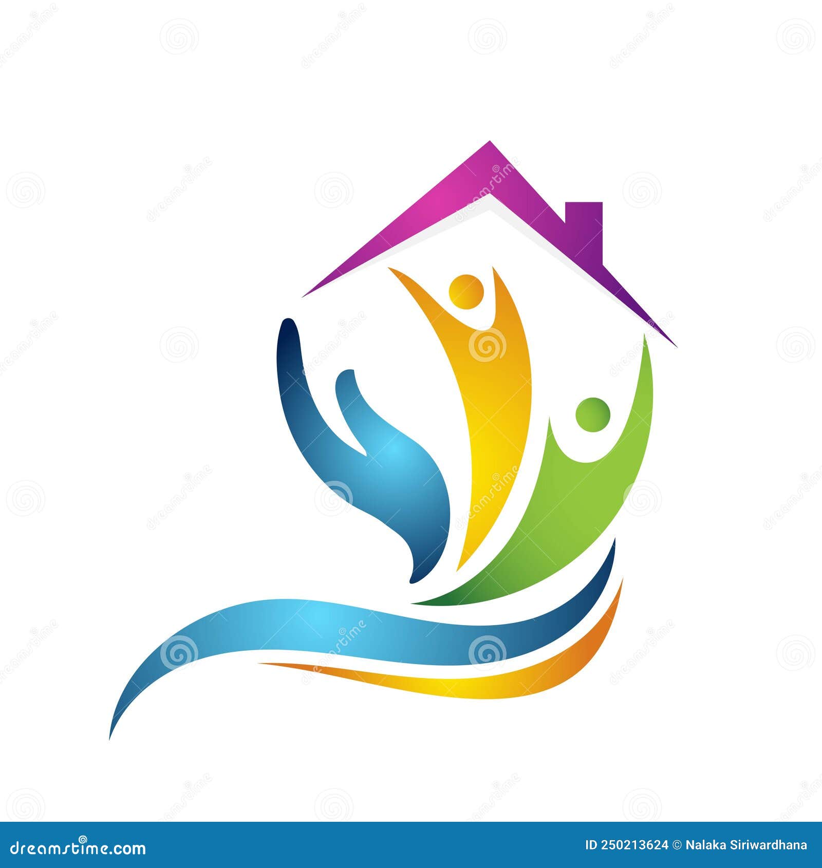 Protect my home logo icon. stock vector. Illustration of logo - 250213624