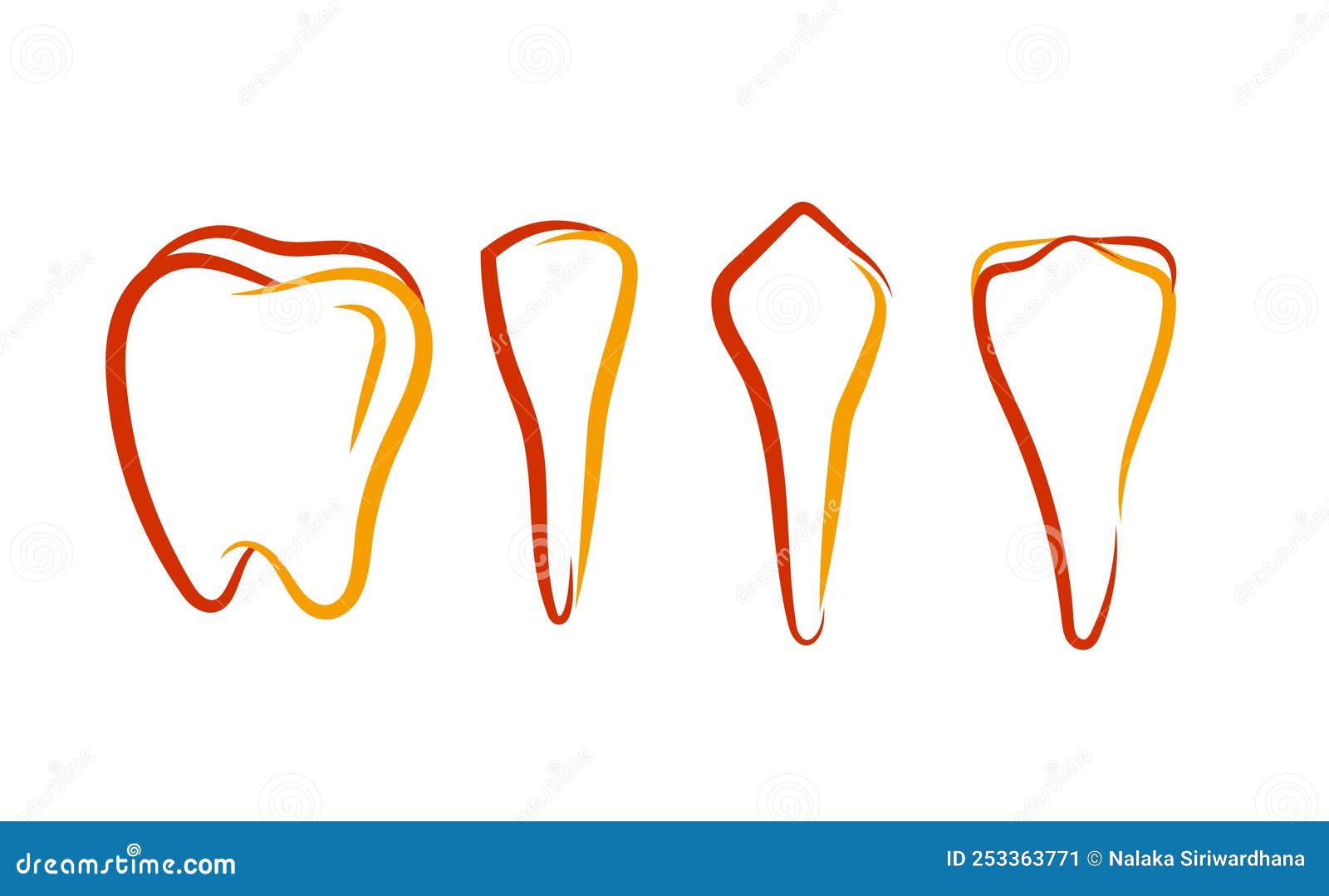 Tooth Icons/logo Suitable for Dental Clinic Logo. Stock Vector ...