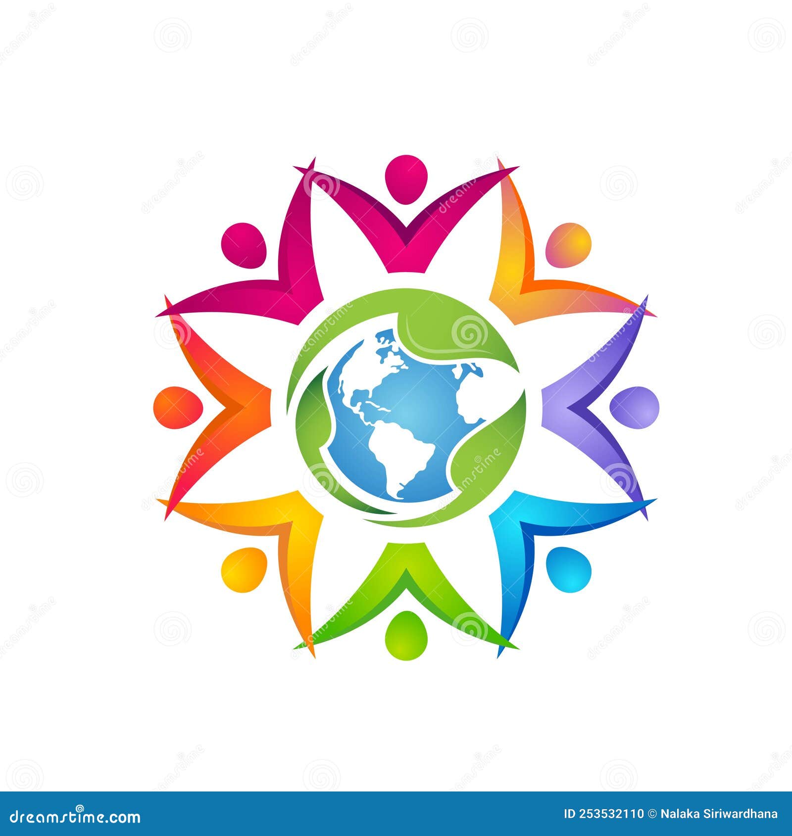 A Community Protection Globe/Earth. Stock Vector - Illustration of ...