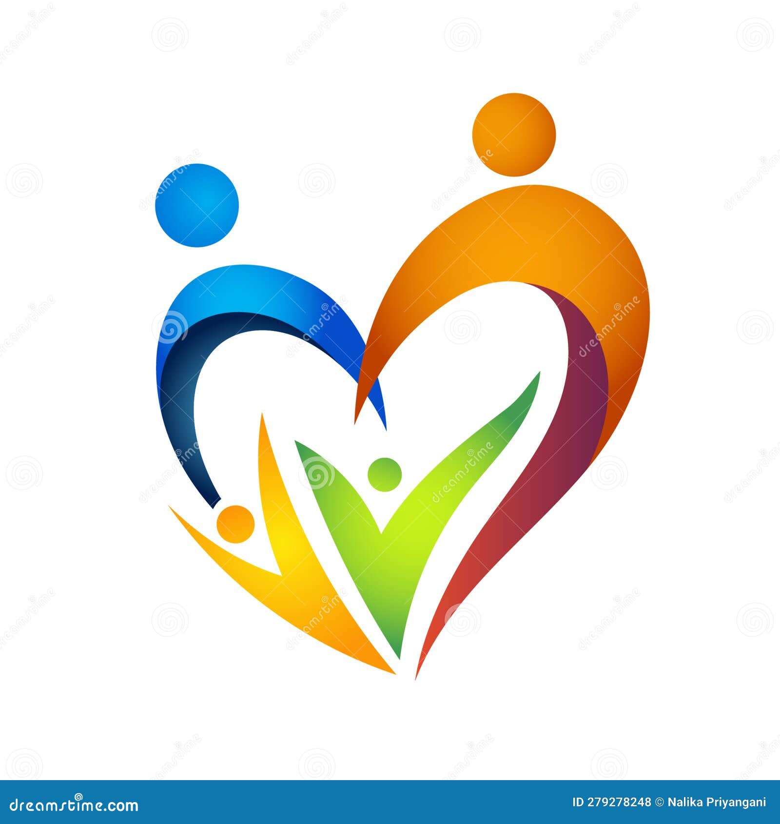 Family Health Care logo. stock vector. Illustration of abstract - 279278248