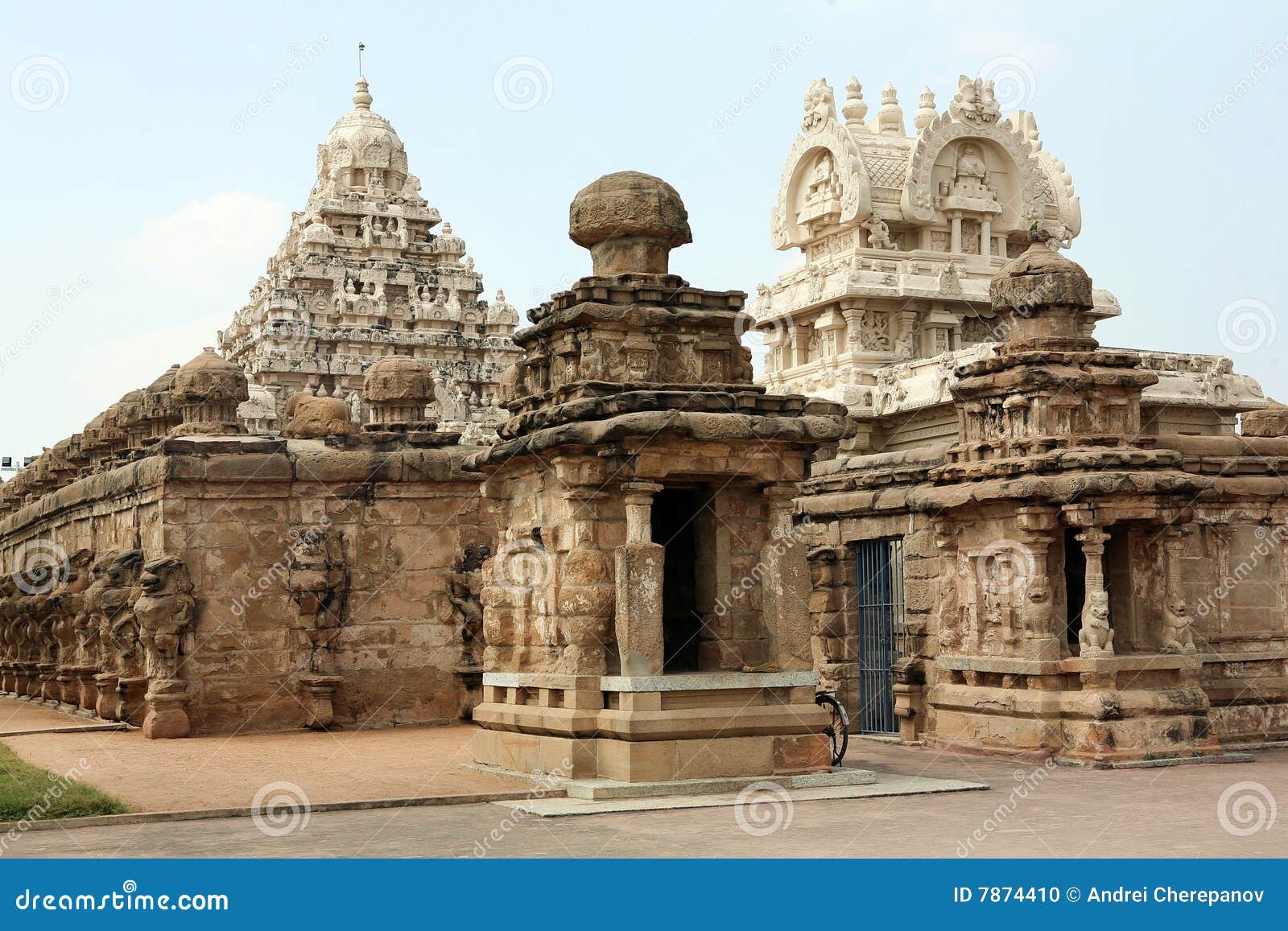 Tempel des Gottes Vishnu stockfoto. Bild von bügel, hinduistisch - 7874410