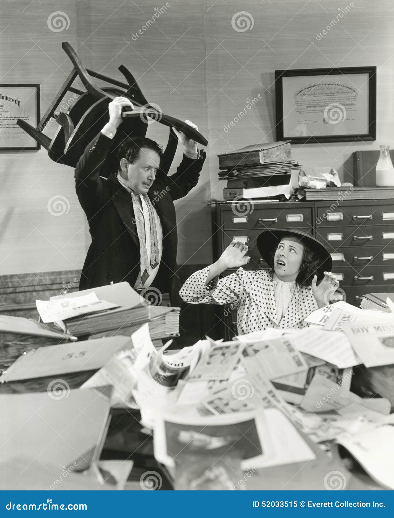 Temper Tantrum at the Office Stock Image - Image of anger, fearful ...