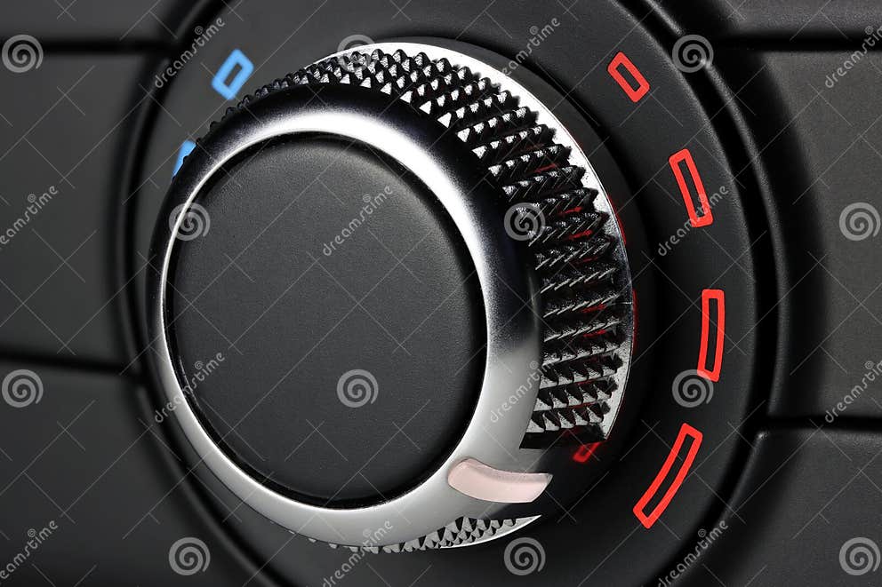 Temperature control switch stock image. Image of automobile - 309096483
