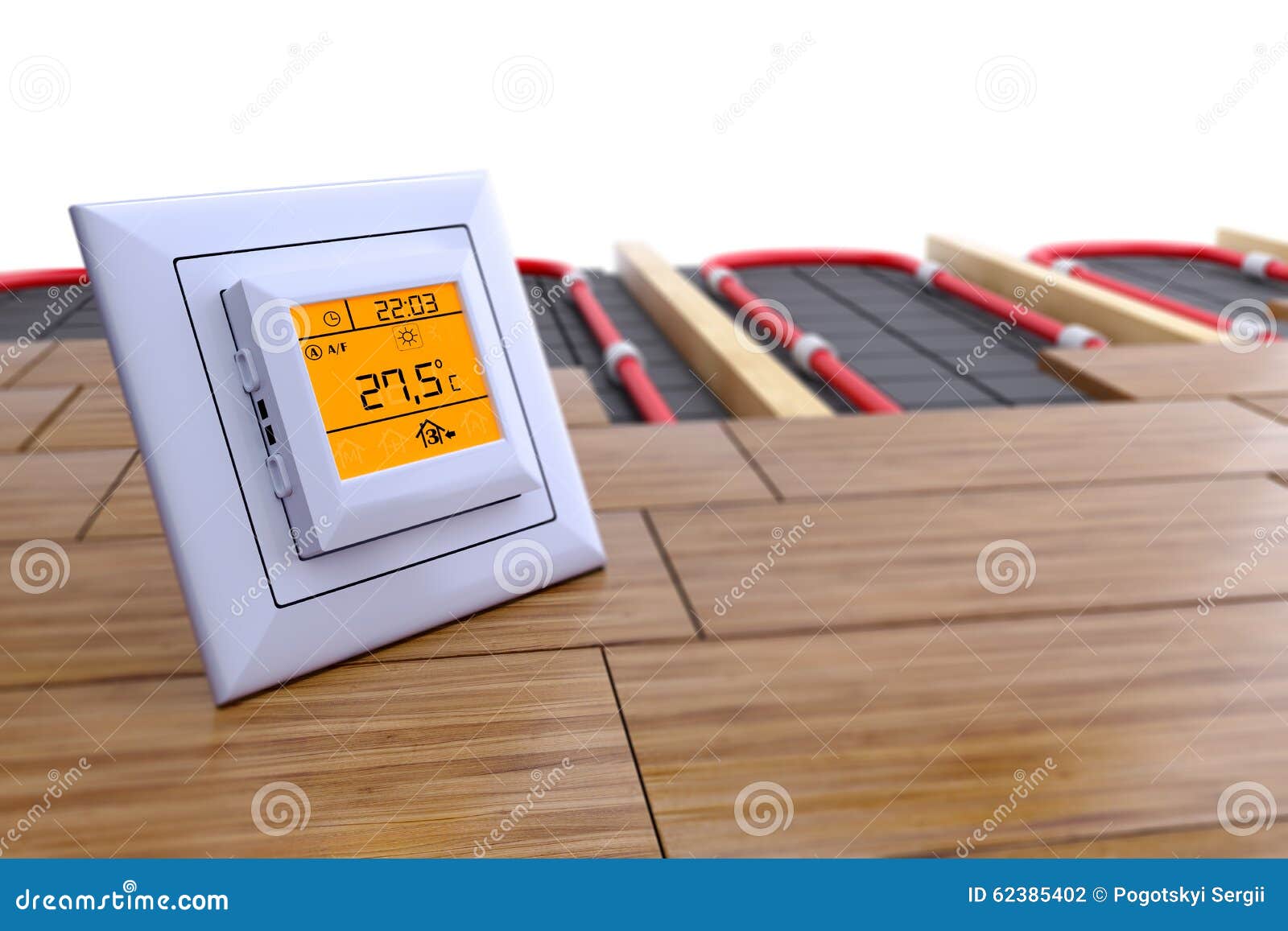 Temperature control stock illustration. Illustration of equipment ...