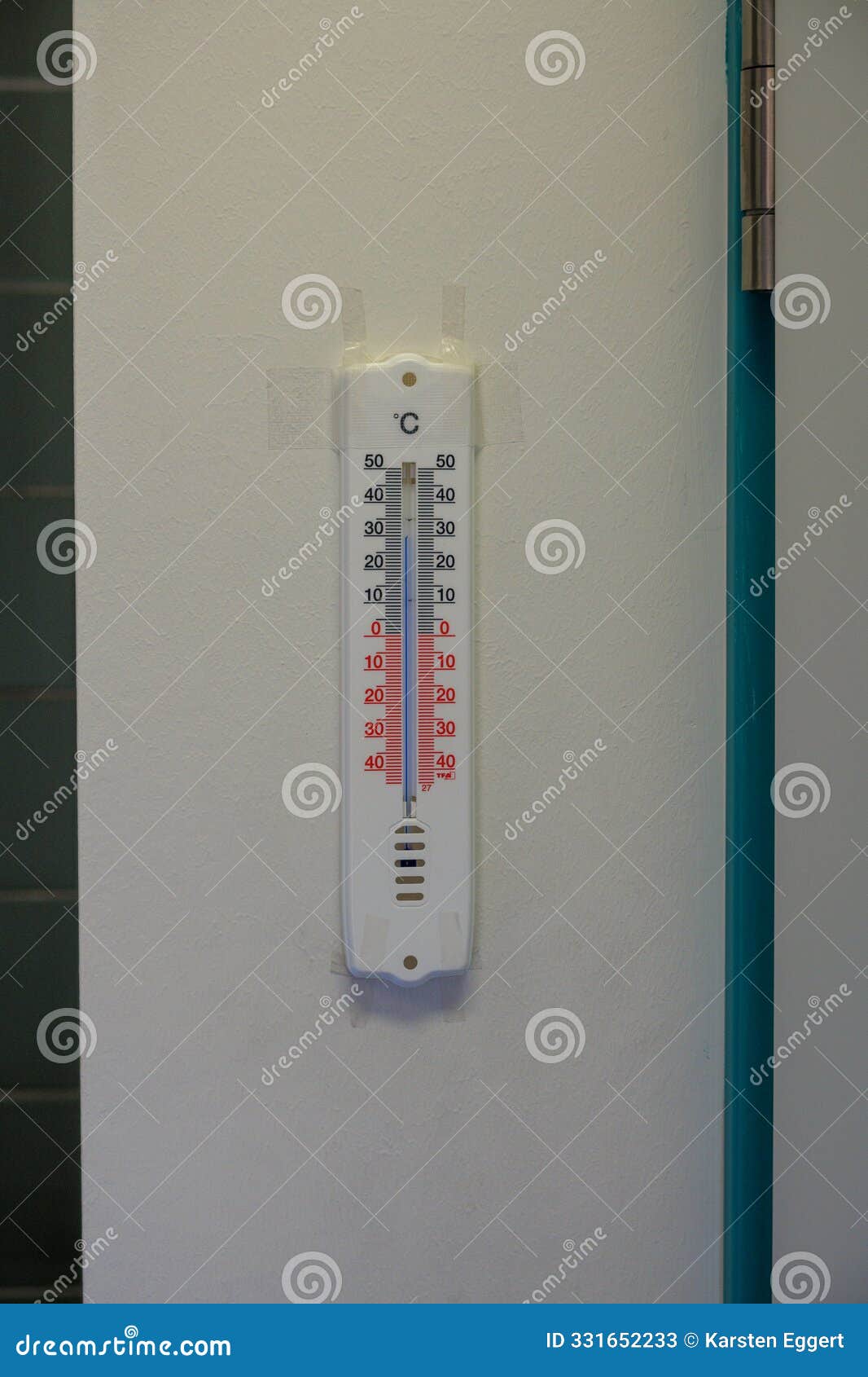 The Temperature of 30 Degrees Celsius Can Be Read on a Thermometer on ...