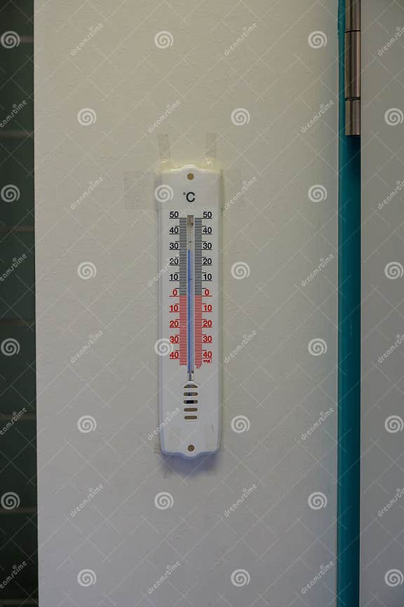The Temperature of 30 Degrees Celsius Can Be Read on a Thermometer on ...