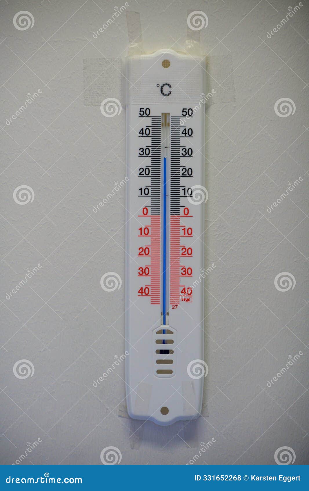The Temperature of 30 Degrees Celsius Can Be Read on a Thermometer on ...