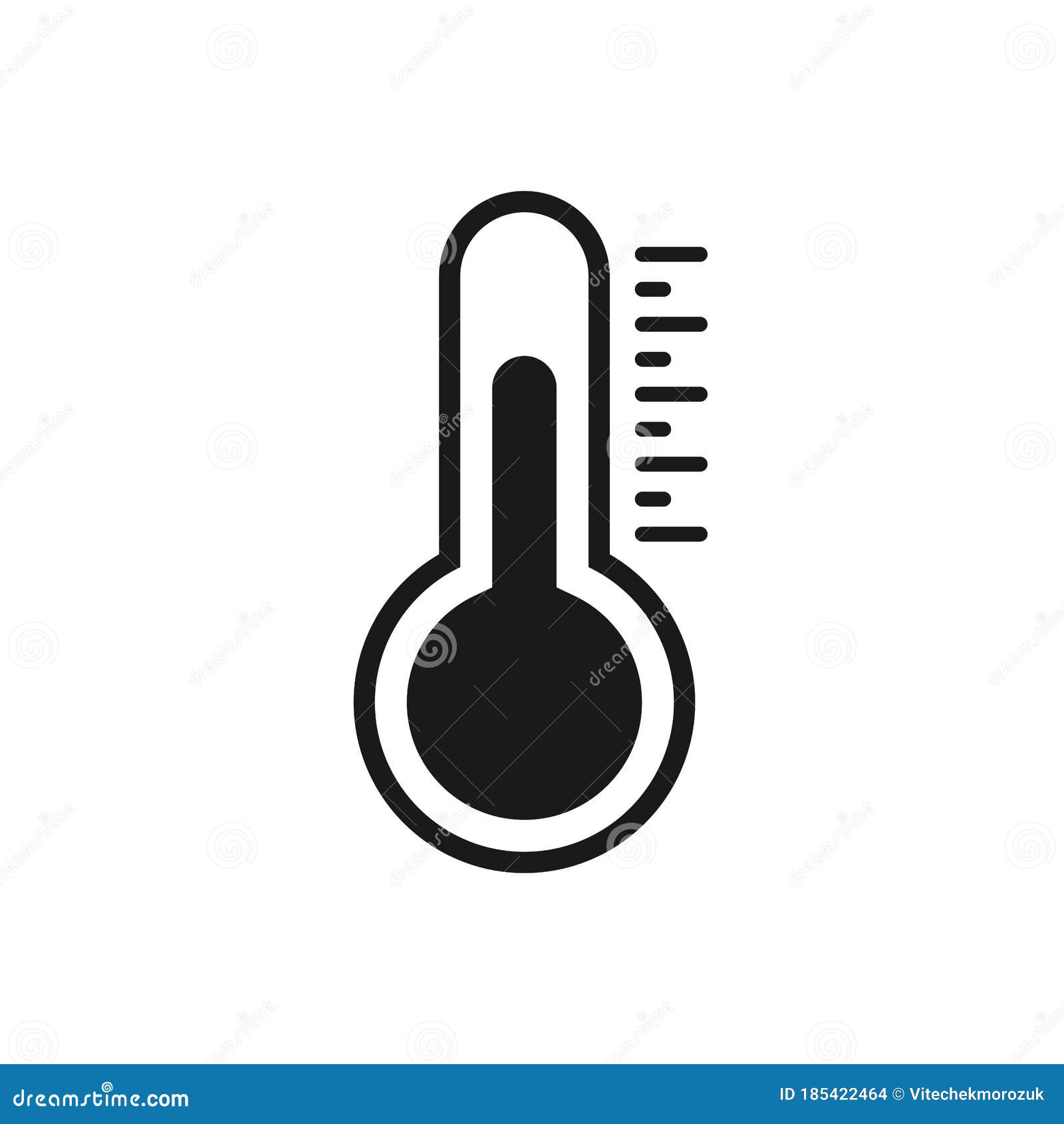 Temperature Flat Vector Icon. Chill Symbol Concept Isolated. Medicine ...