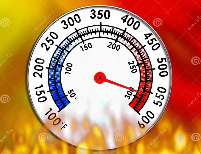 Temperature Gauge stock photo. Image of science, measure - 174548