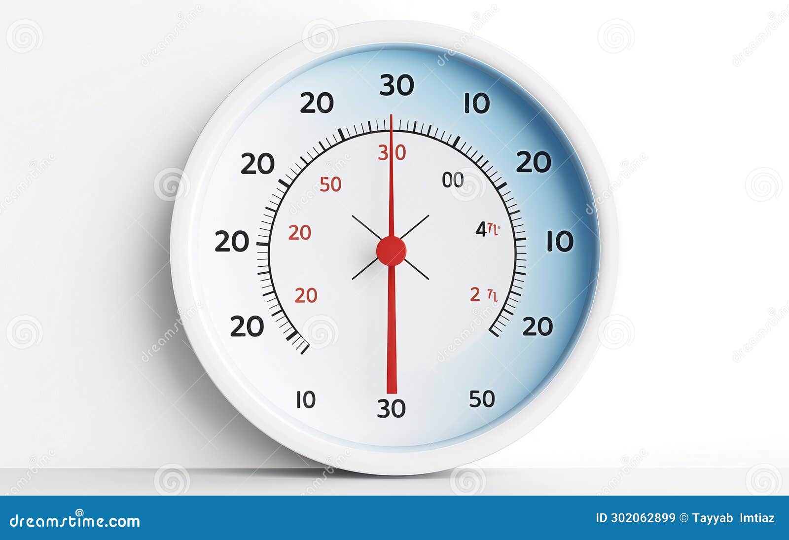 Temperature and Humidity Clock Isolated on Transparent Background ...