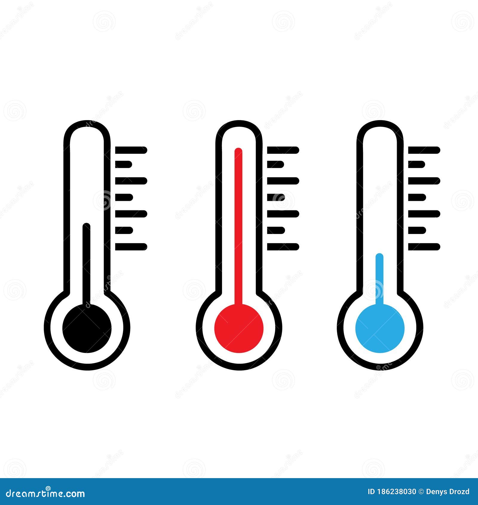 Temperature Icon Vector Temperature Icon Vector