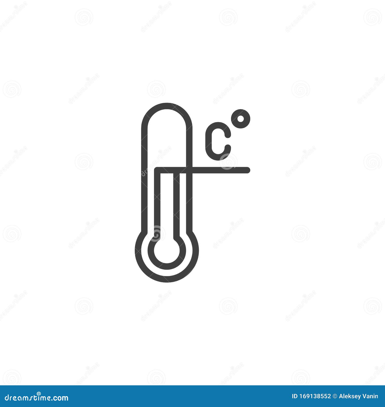 Temperature Limits Line Icon Stock Vector - Illustration of outline ...