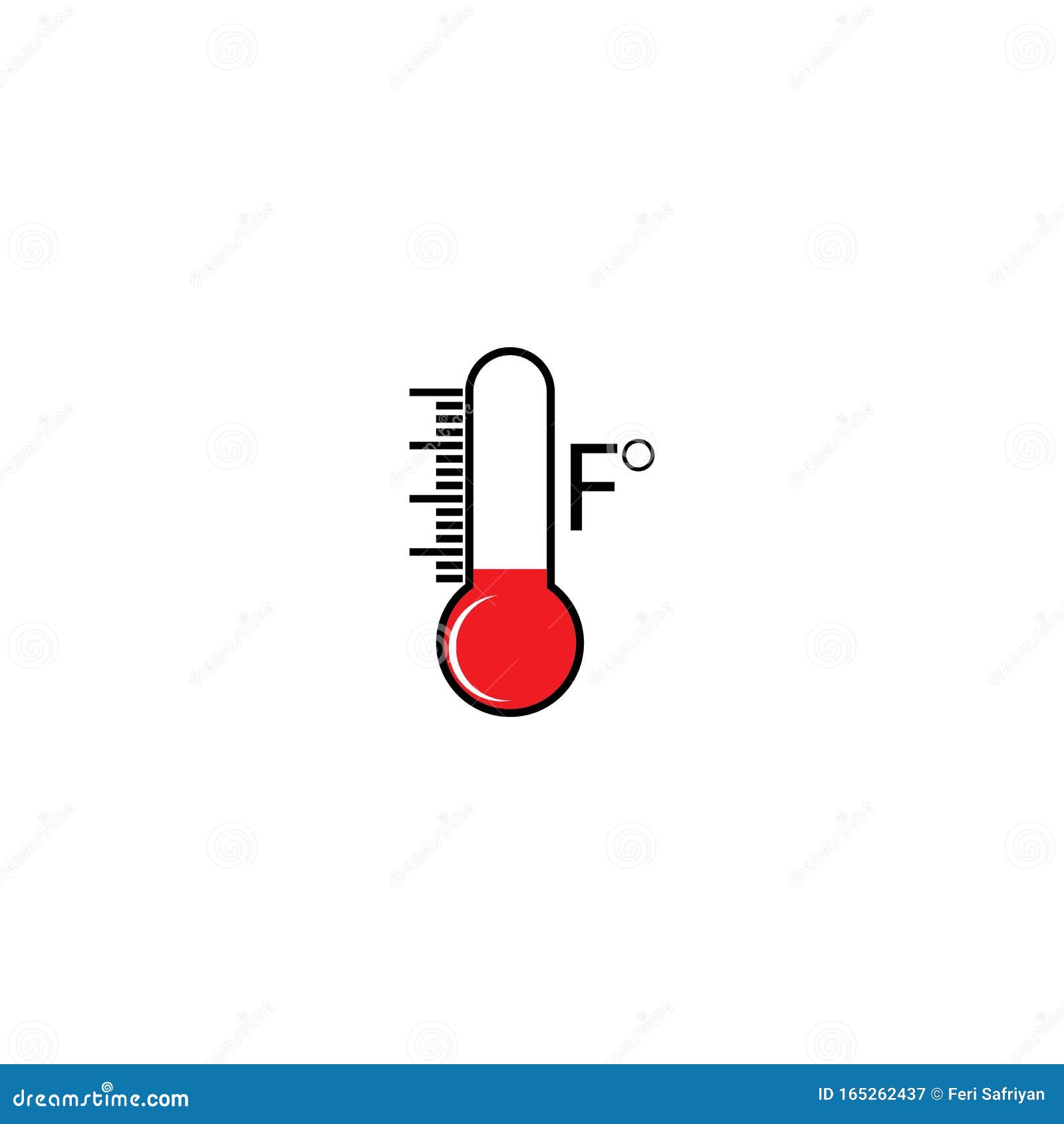 Temperature logo template stock vector. Illustration of vertical ...