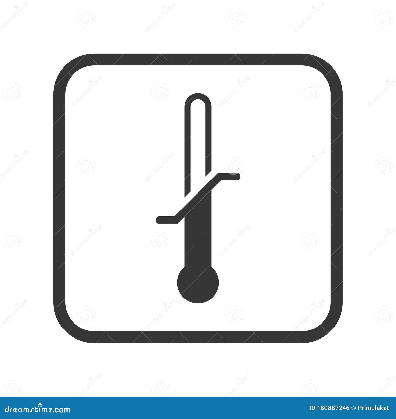 Temperature Packaging and Logistic Vector Isolated Single Icon Stock ...