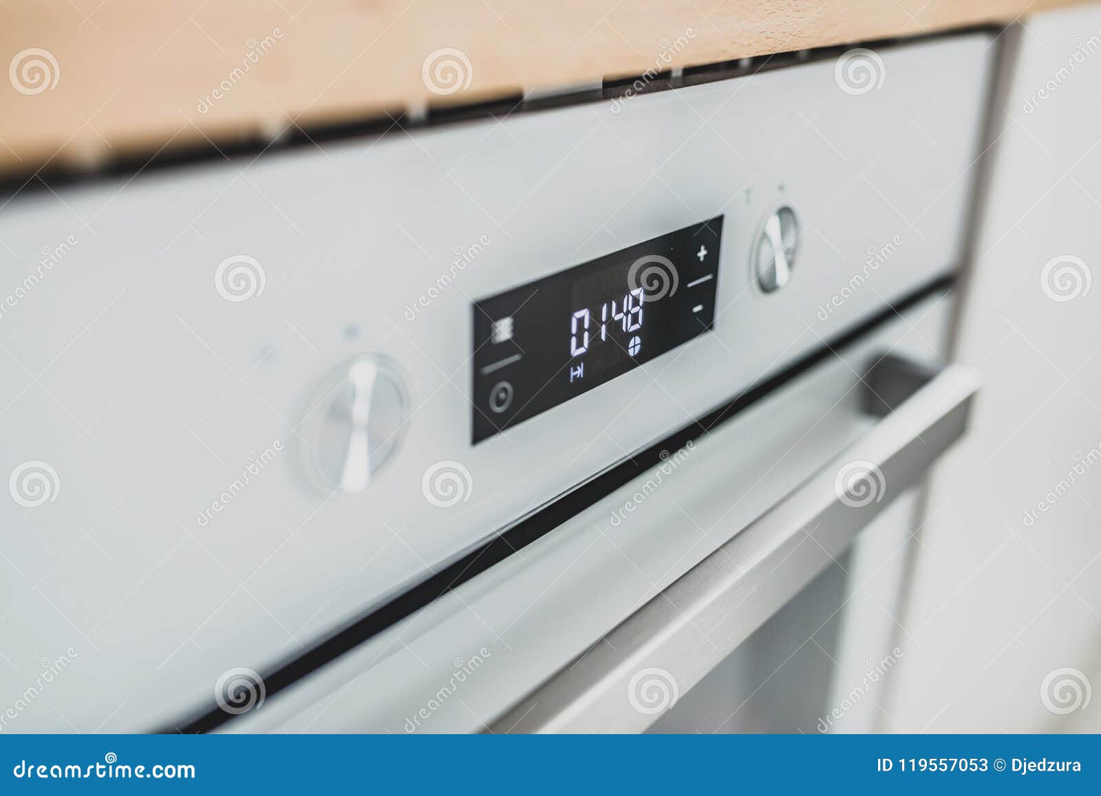 Temperature Regulation Control Panel Stock Image - Image of domestic ...
