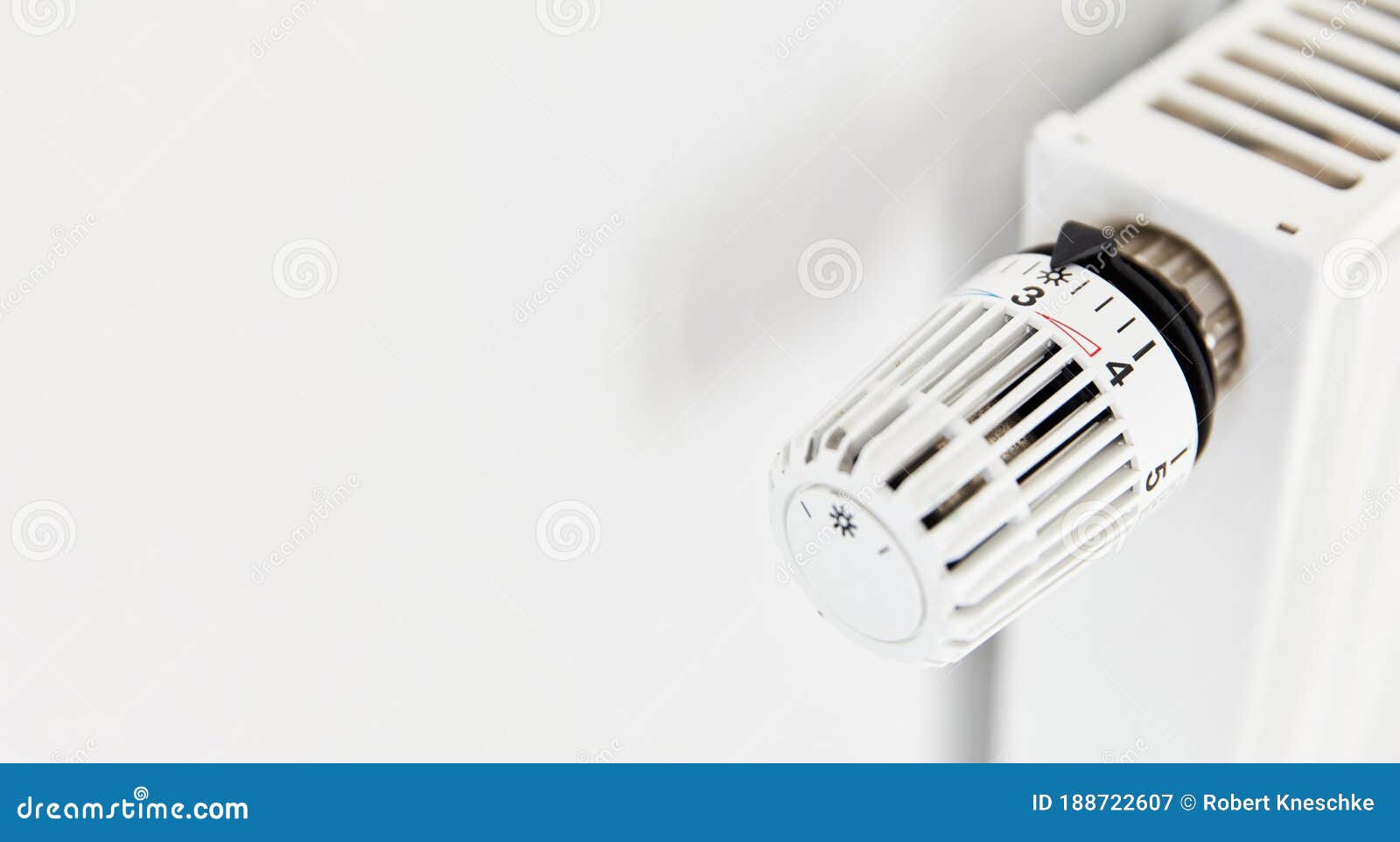 Temperature Regulator with Thermostat on Radiator from Heater Stock ...