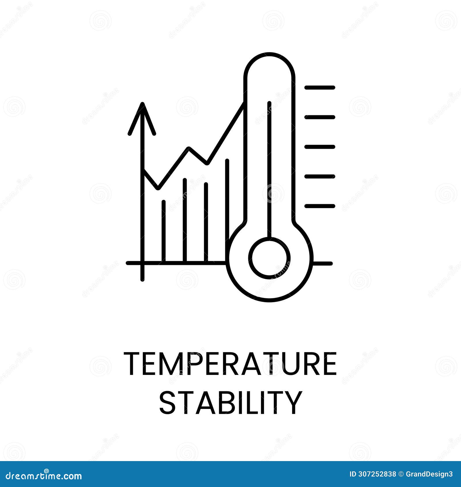 Temperature Resistance Line Icon in Vector with Editable Stroke for ...
