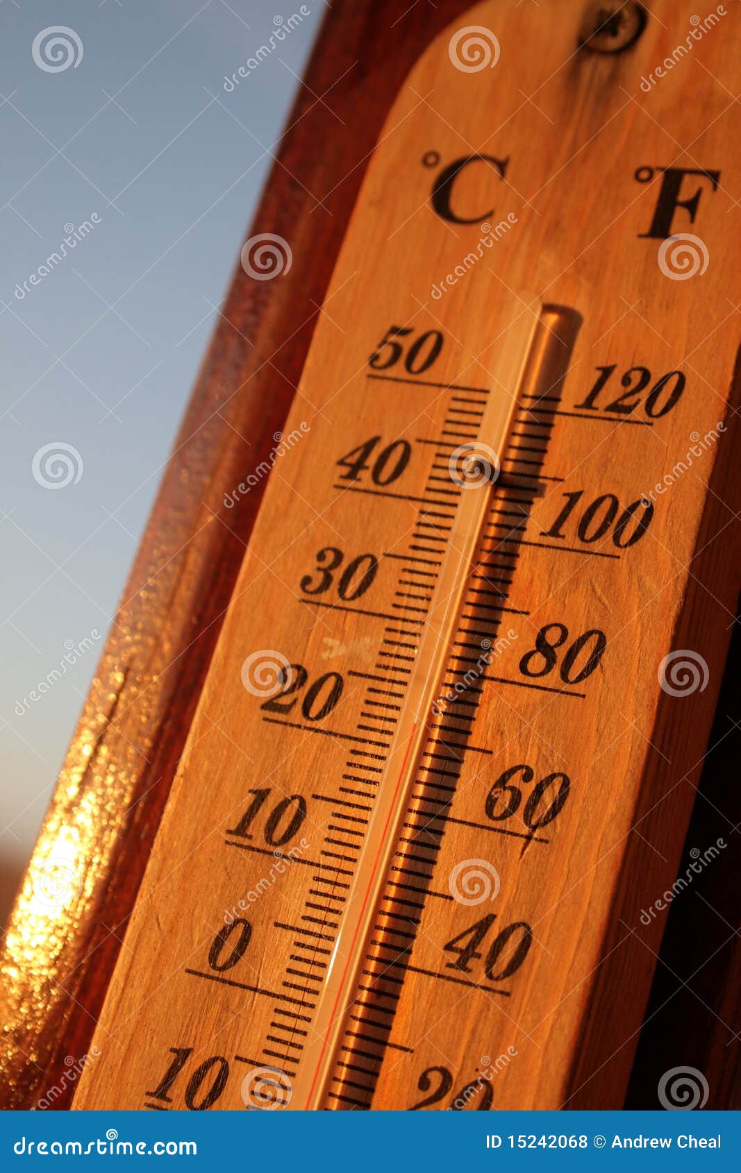 Temperature Rising stock photo. Image of environment - 15242068