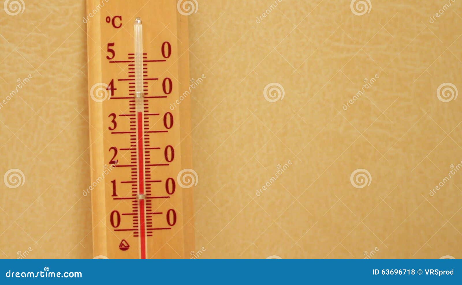 Temperature Rising on a Thermometer Stock Footage - Video of earth ...