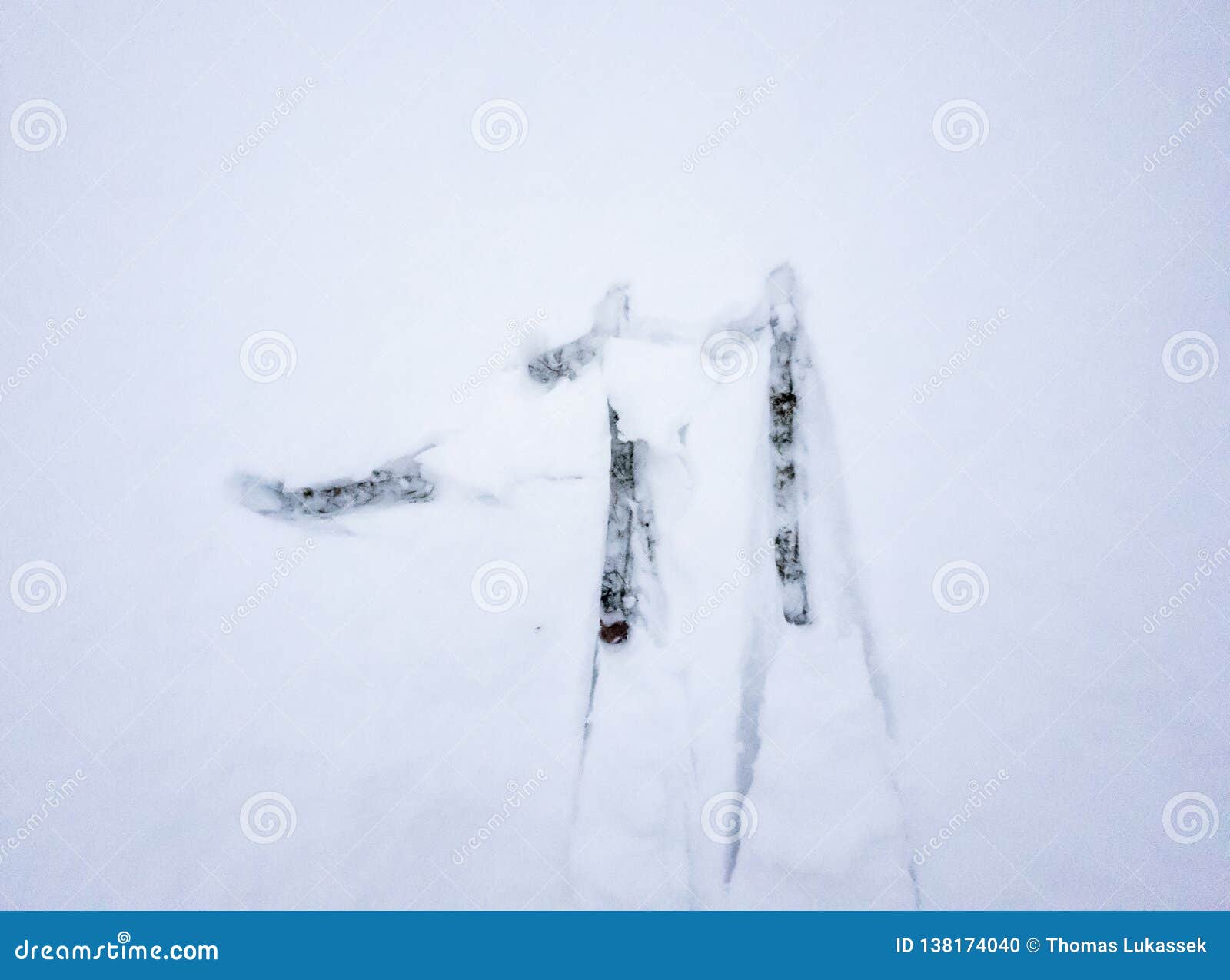 Temperature of -11 Written in the Freshly Fallen Snow Stock Photo ...