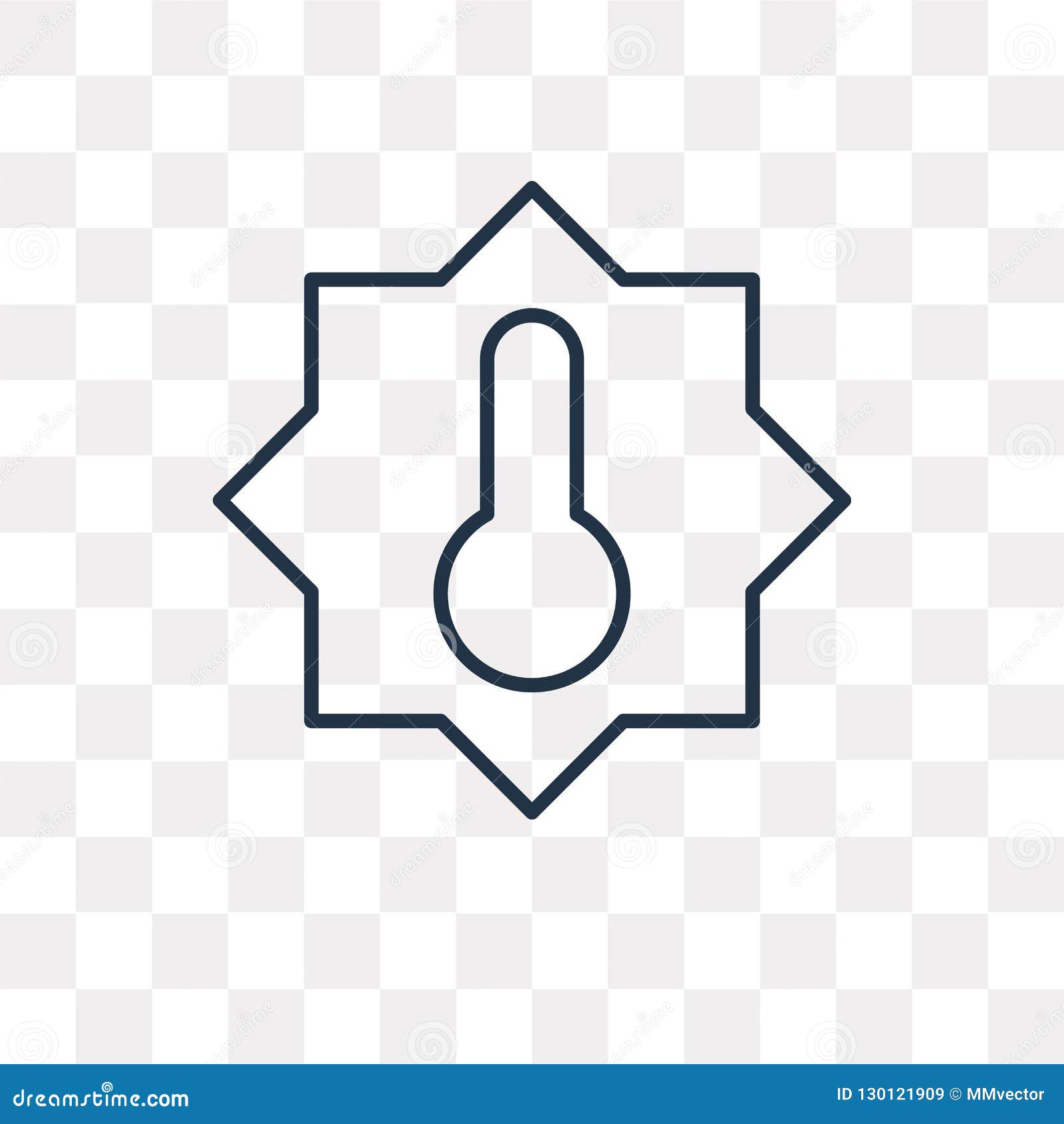 Temperatures Icon Vector Isolated On White Background, Temperatures ...