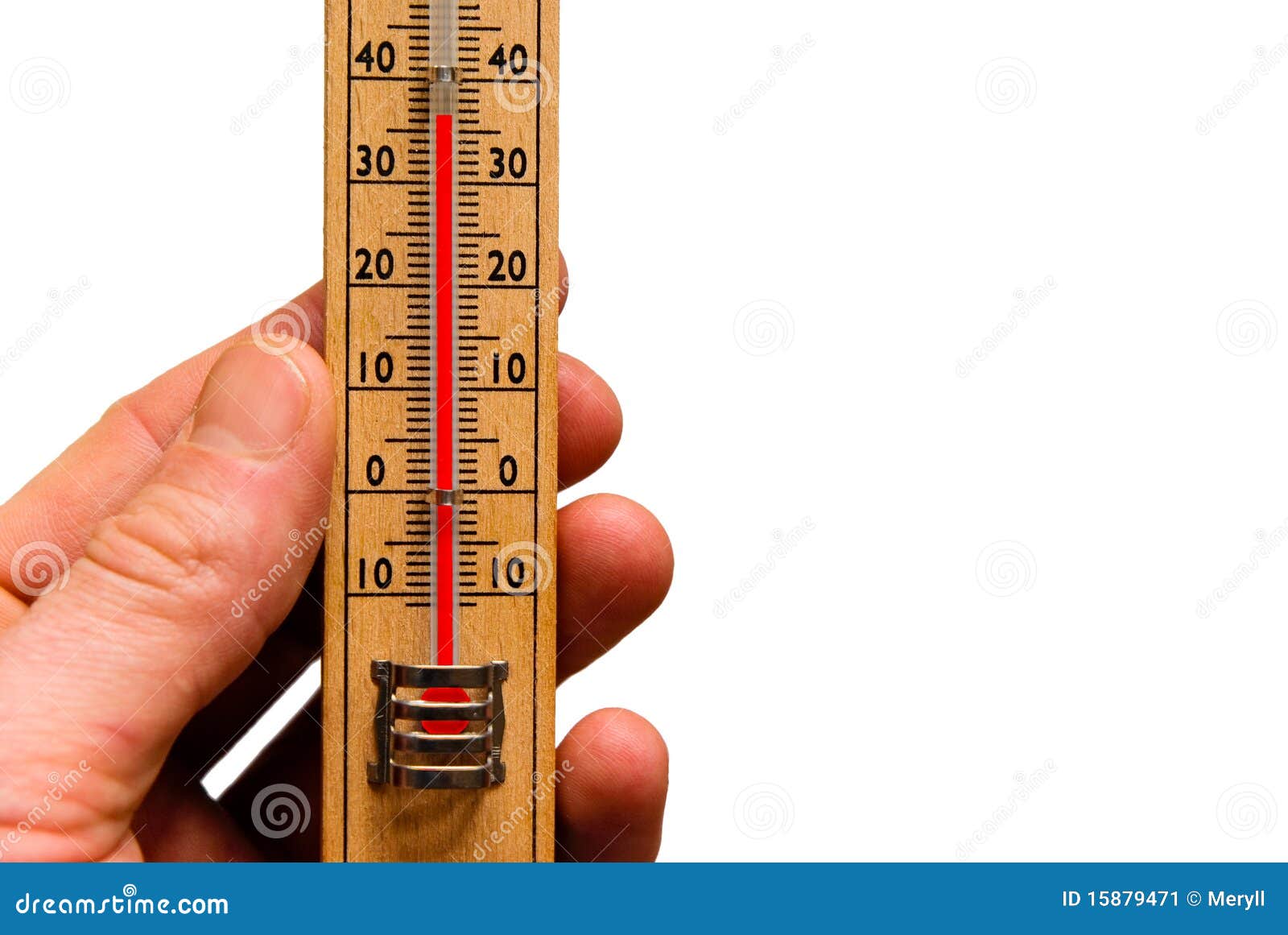 Temperatuur, Die Thermometer Leest Stock Afbeelding - Image of klimaat ...