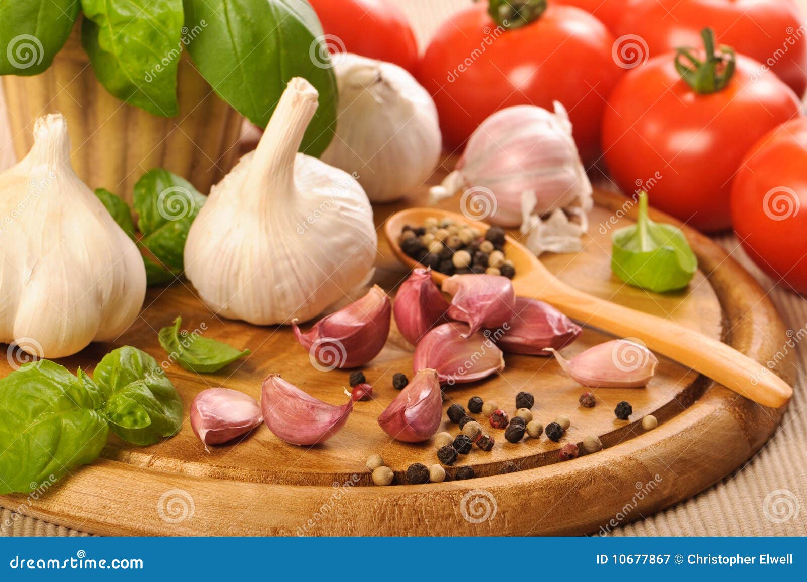 Temperos imagem de stock. Imagem de esteira, fundo, ingrediente - 10677867