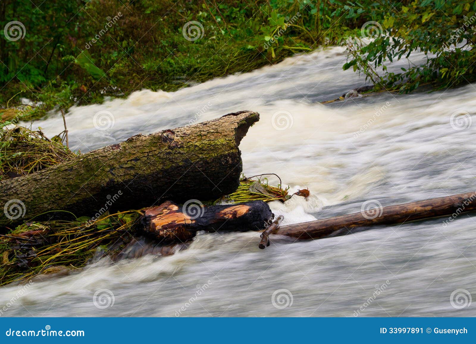 Tempestuous mountain river stock image. Image of stormy - 33997891