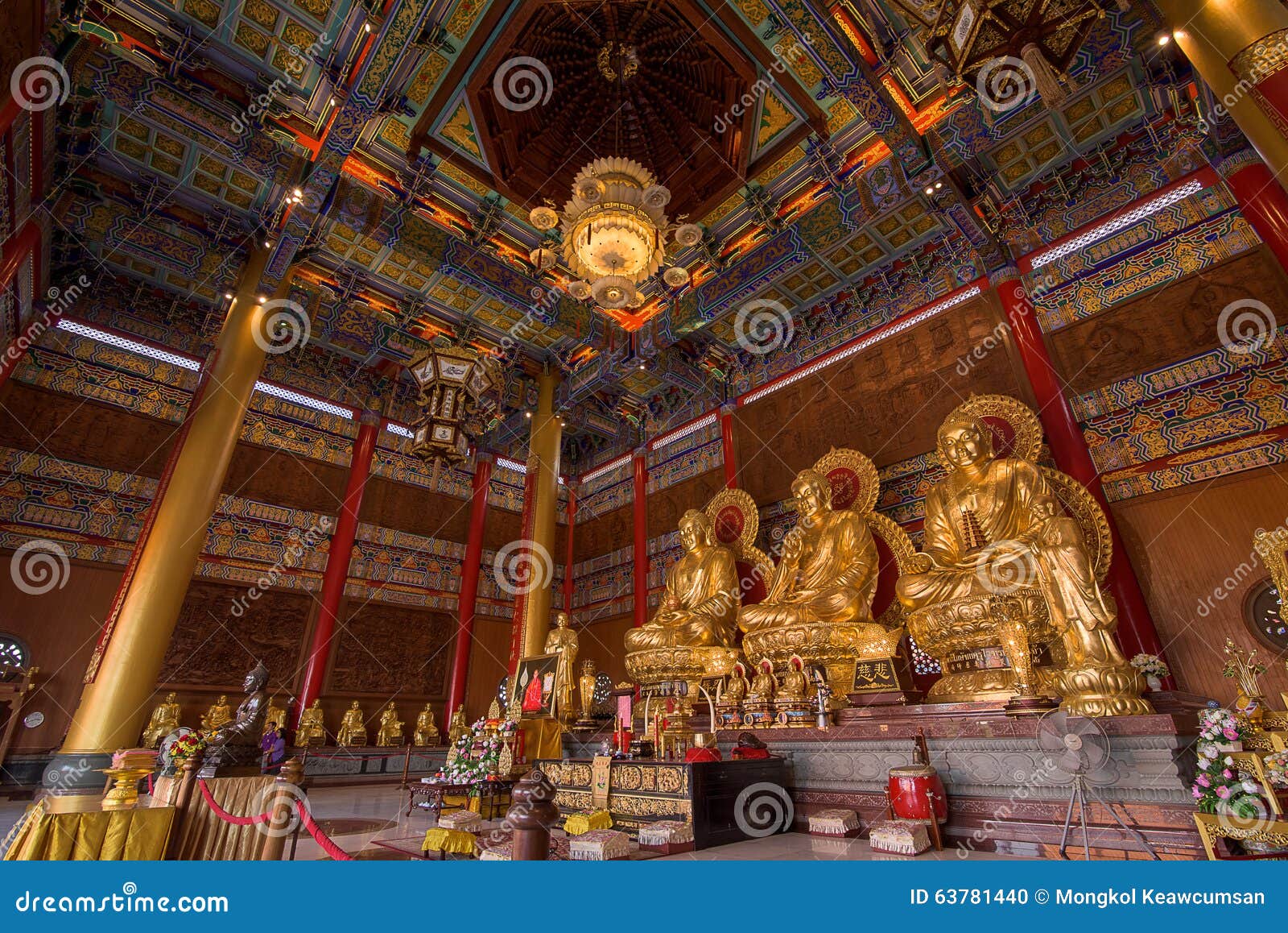 Tempie Buddisti Delle Tempie Cinesi Fotografia Stock - Immagine di ...