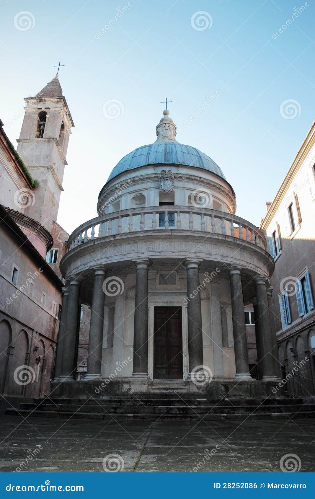 Tempietto In San Pietro In Montorio, Rome Stock Image | CartoonDealer ...