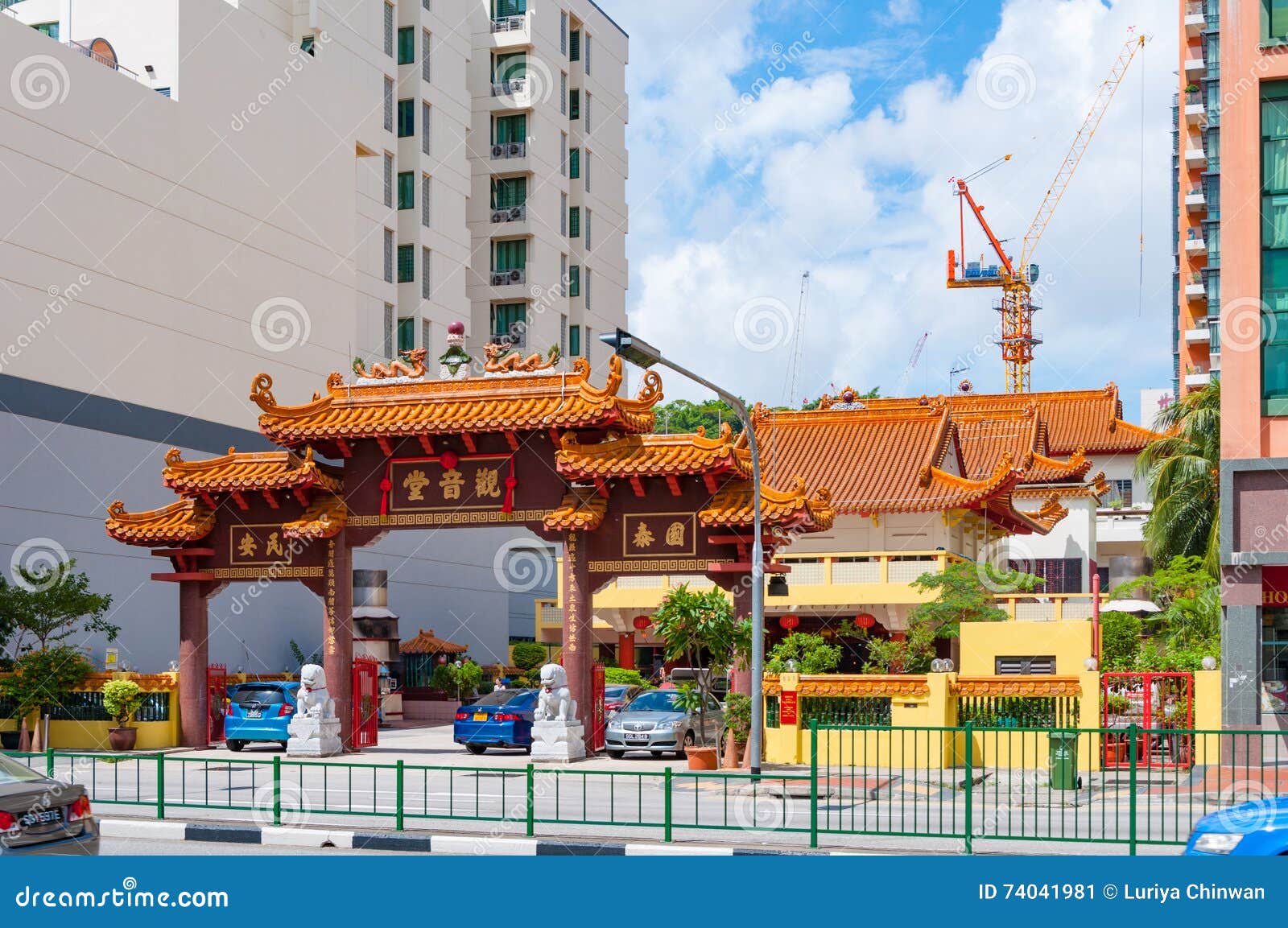 Tempio Cinese Conosciuto Come Kwan Im Tng Temple Fotografia Editoriale ...