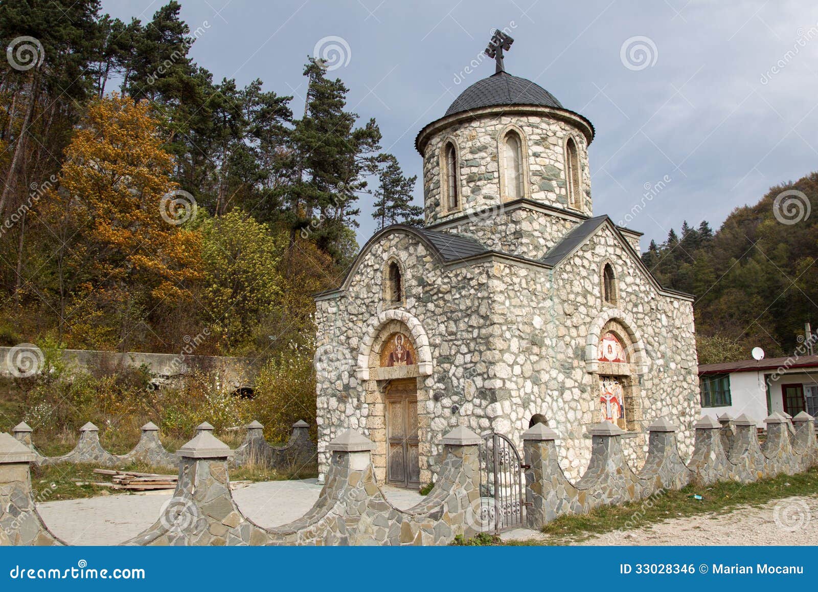 A Templar Church From A Cave Royalty-Free Stock Photography ...
