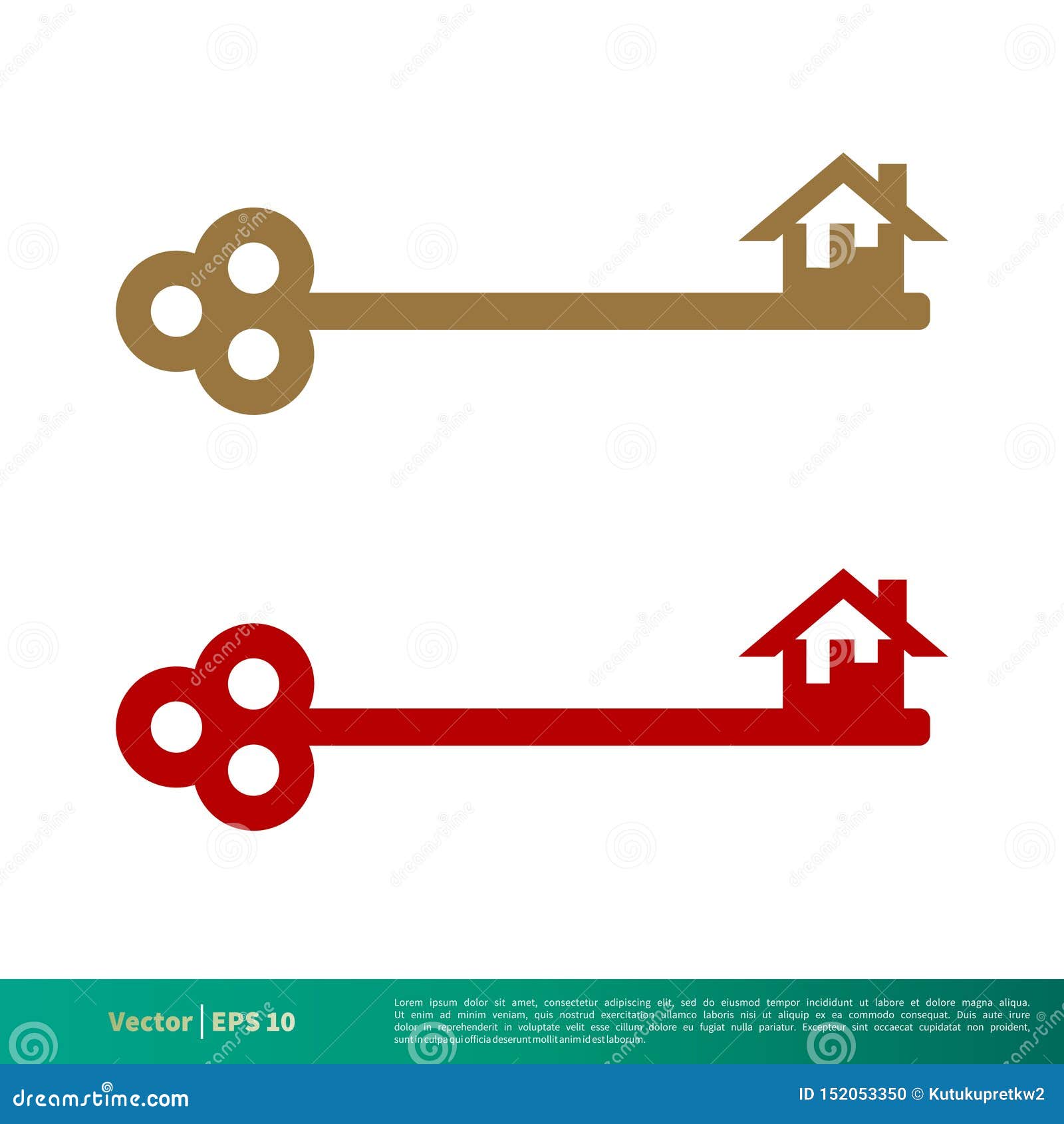 Key Real Estate Vector Icon Logo Template Illustration Design. Vector ...