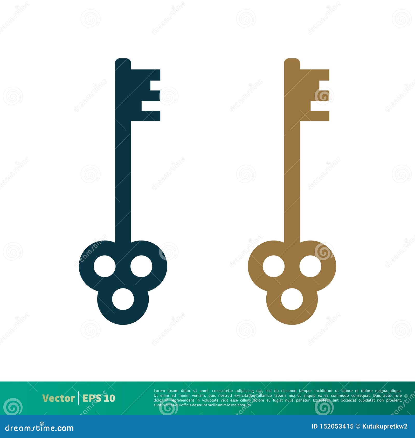 Key Real Estate Vector Icon Logo Template Illustration Design. Vector ...