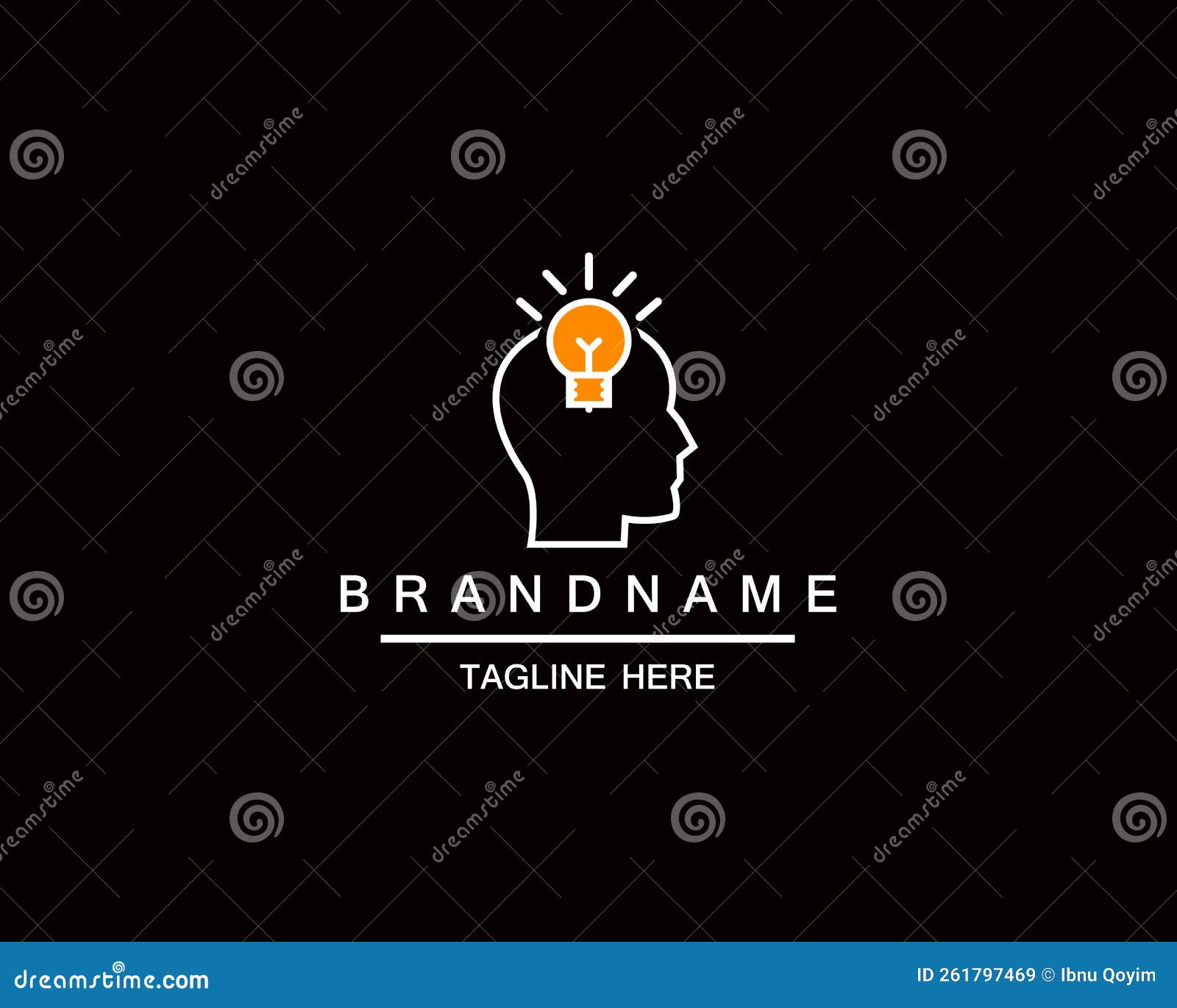 Vector Creative Mind Logo, Creative Group Logo, Two Heads and Light ...